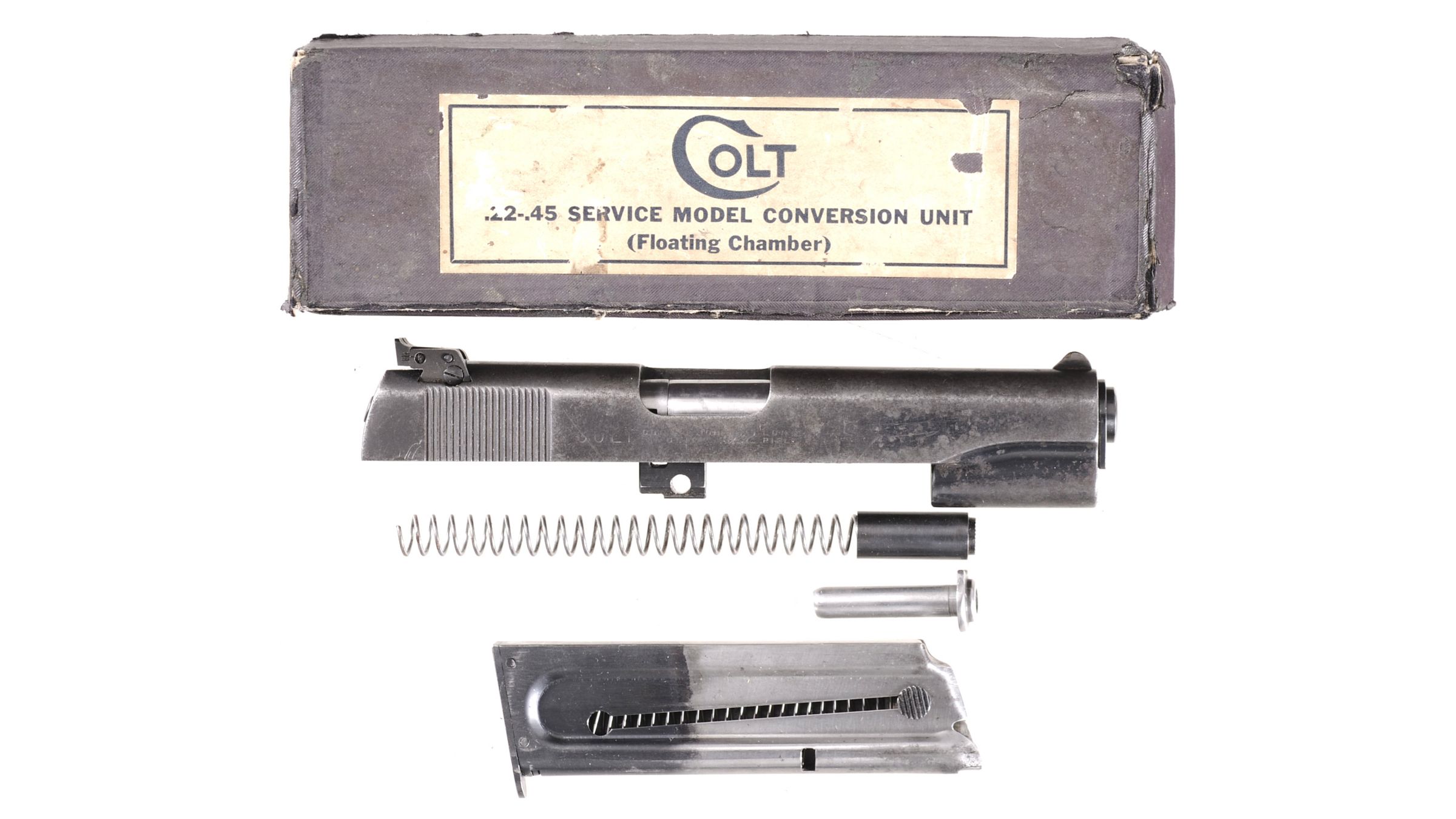 Colt Service Model .22 LR Conversion Kit with Box | Rock Island Auction