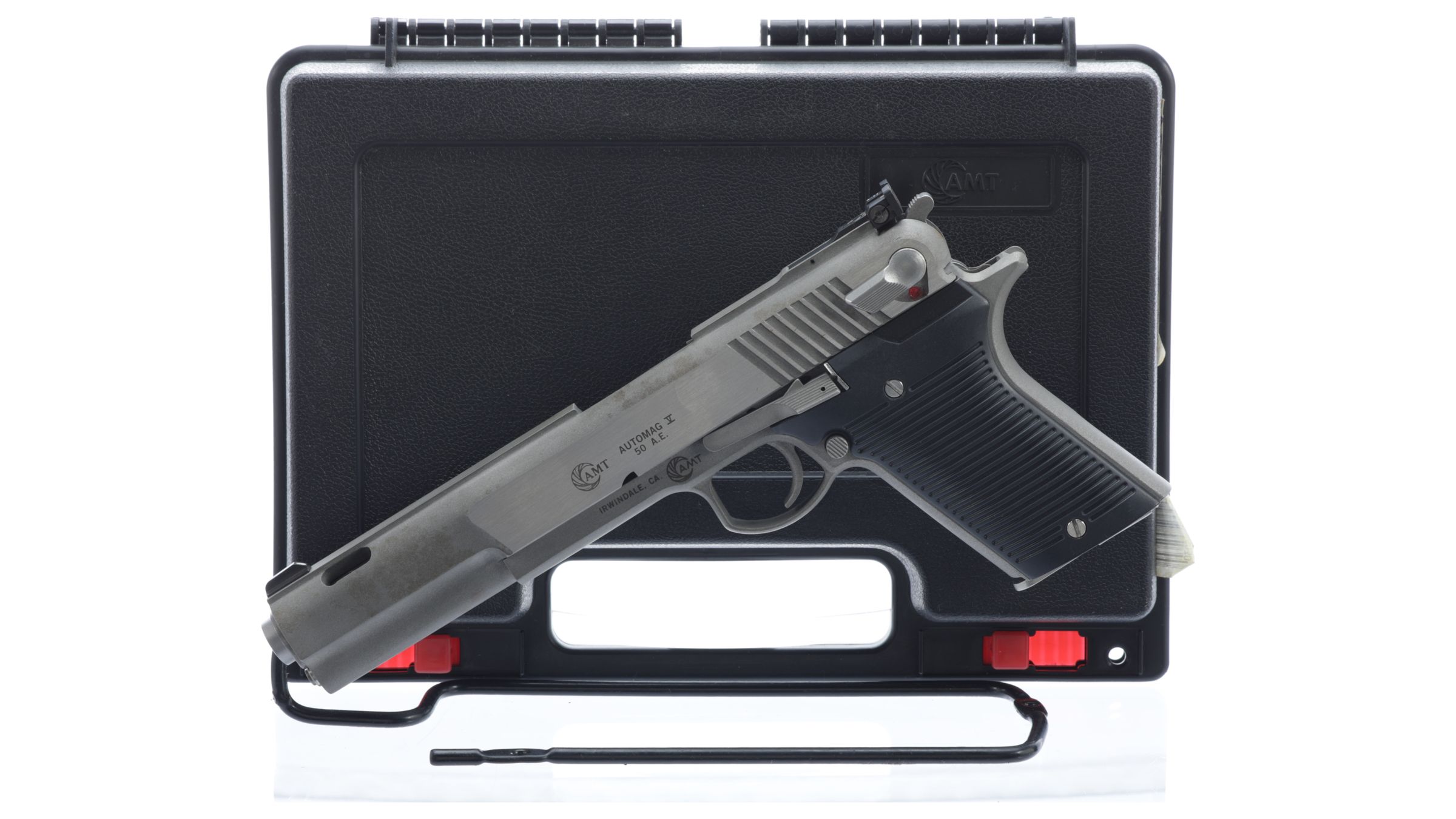 AMT Automag V Semi-Automatic Pistol with Case | Rock Island Auction