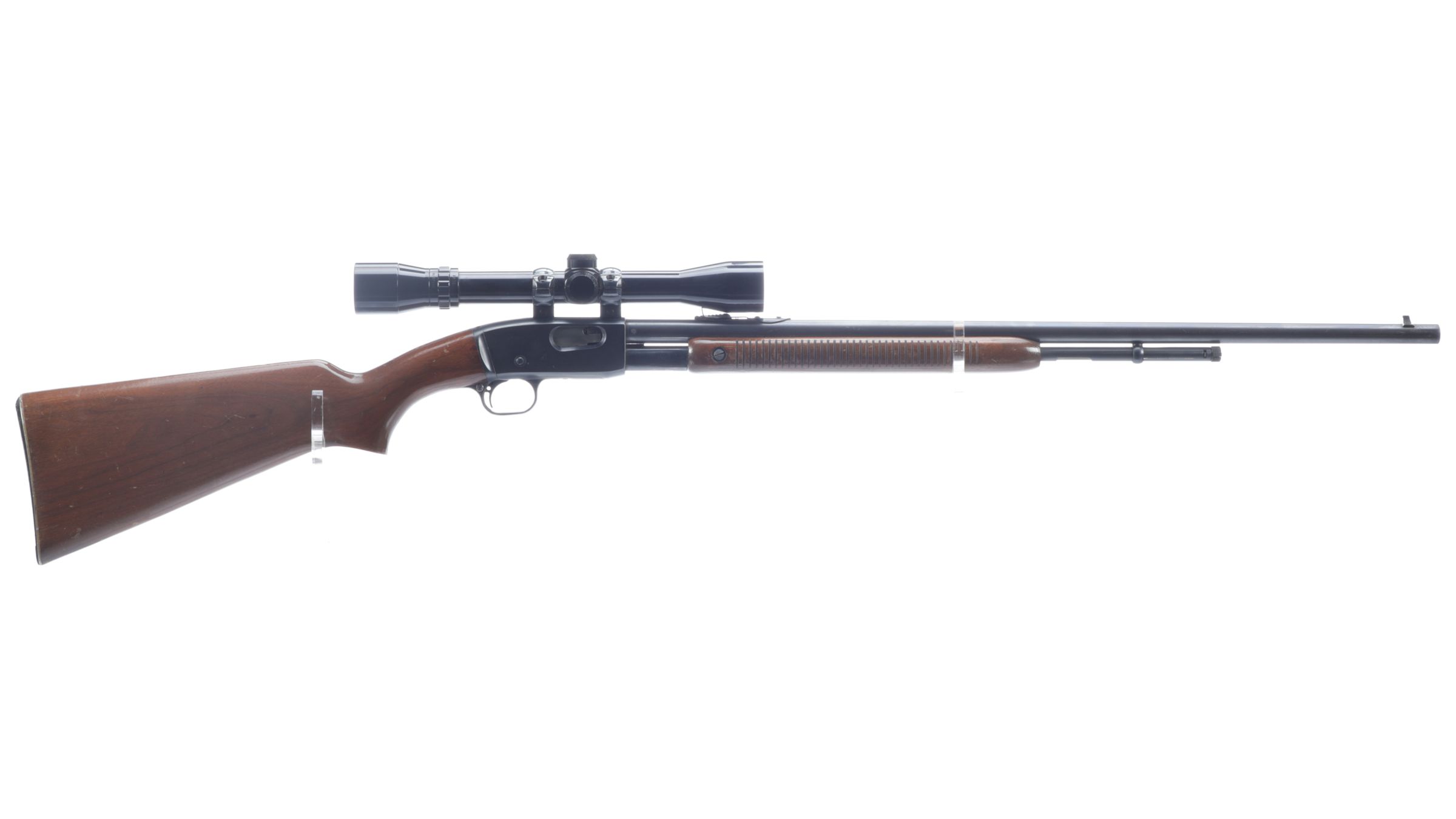 Remington Model 121 Fieldmaster Slide Action Rifle with Scope | Rock ...