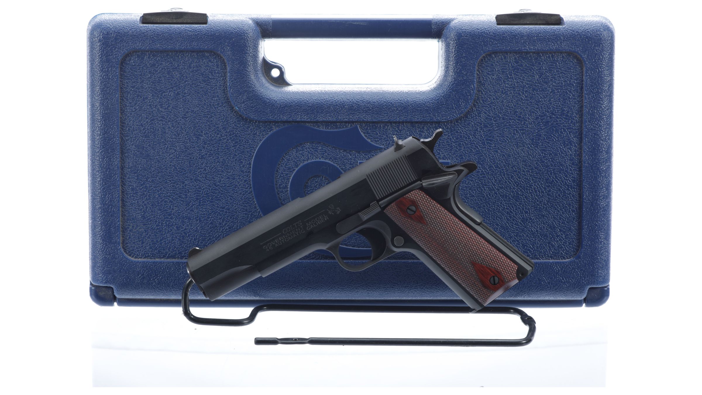 Colt Series 80 Government Model Semi-Automatic Pistol with Case | Rock ...