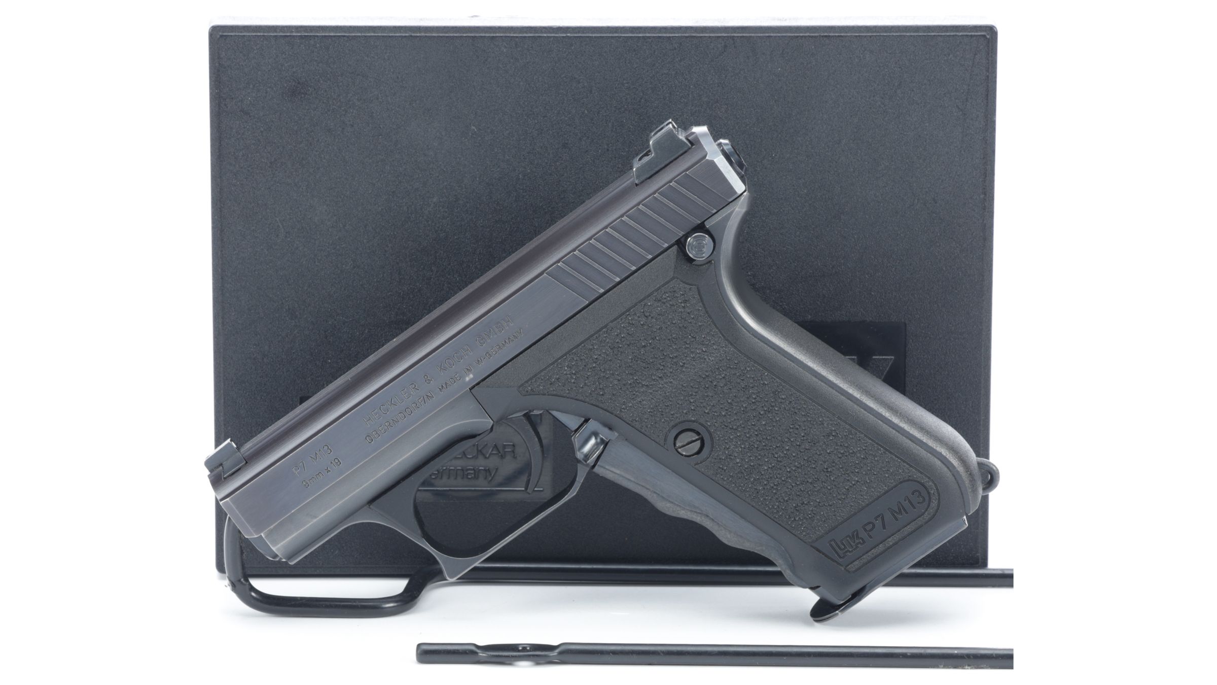 Heckler & Koch P7 M13 Semi-Automatic Pistol with Case | Rock Island Auction