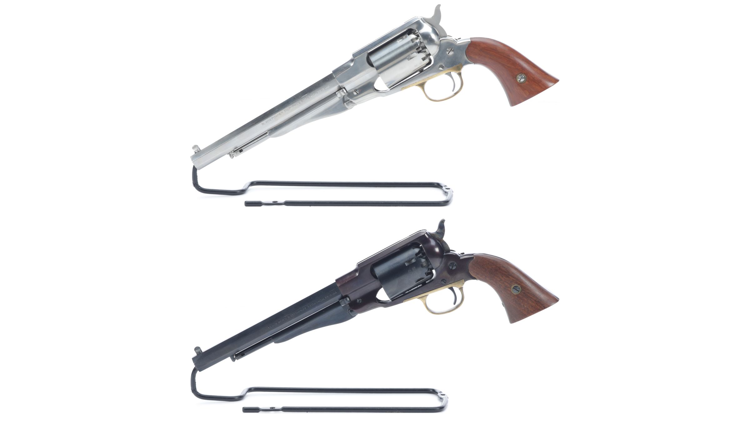 Two Contemporary Percussion Revolvers | Rock Island Auction