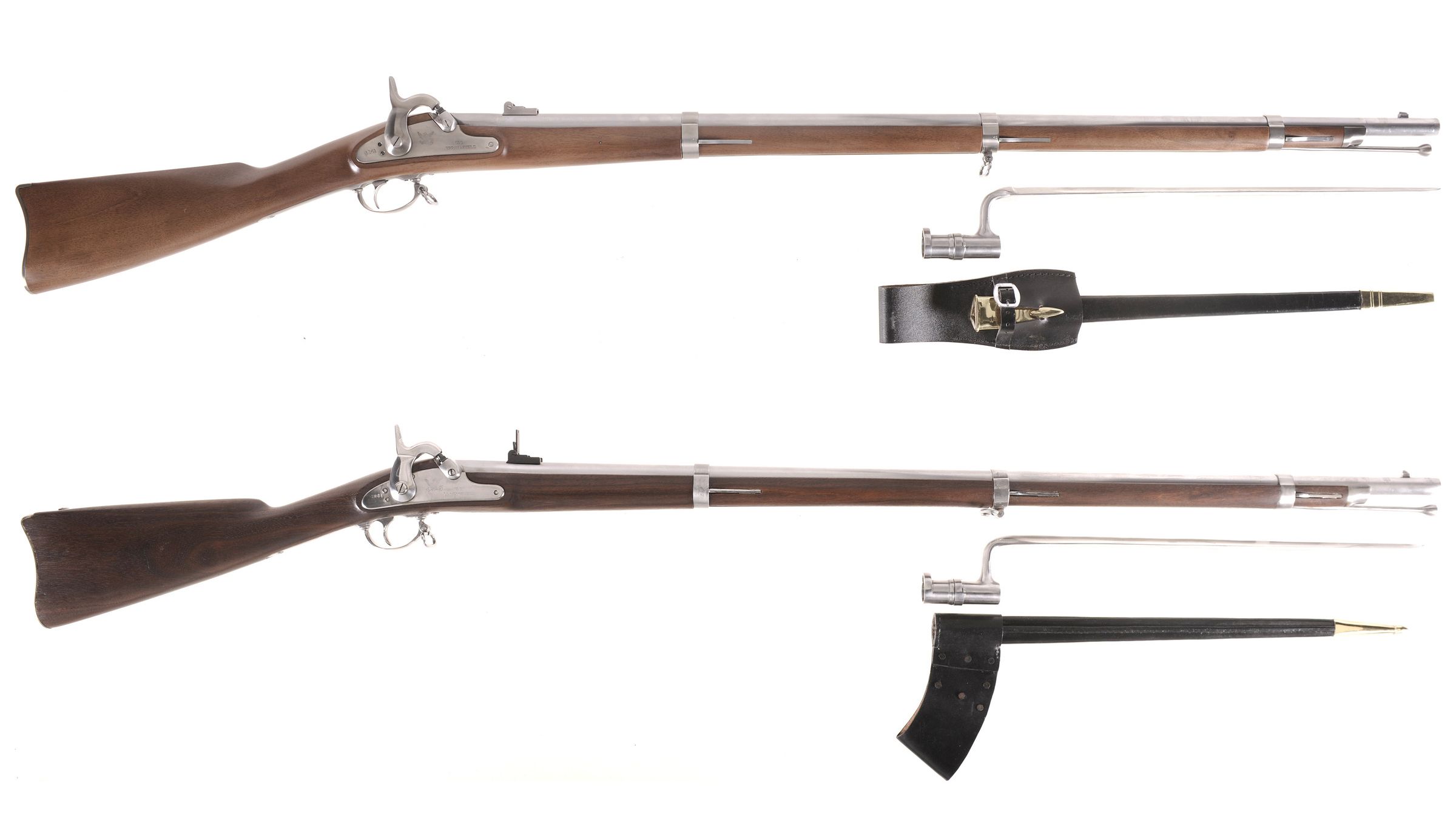Two Contemporary Springfield 1861 Percussion Rifles | Rock Island Auction