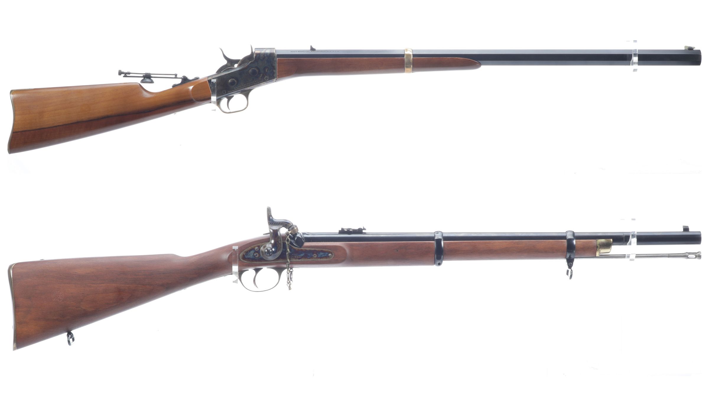 Two Contemporary Reproduction Rifles | Rock Island Auction