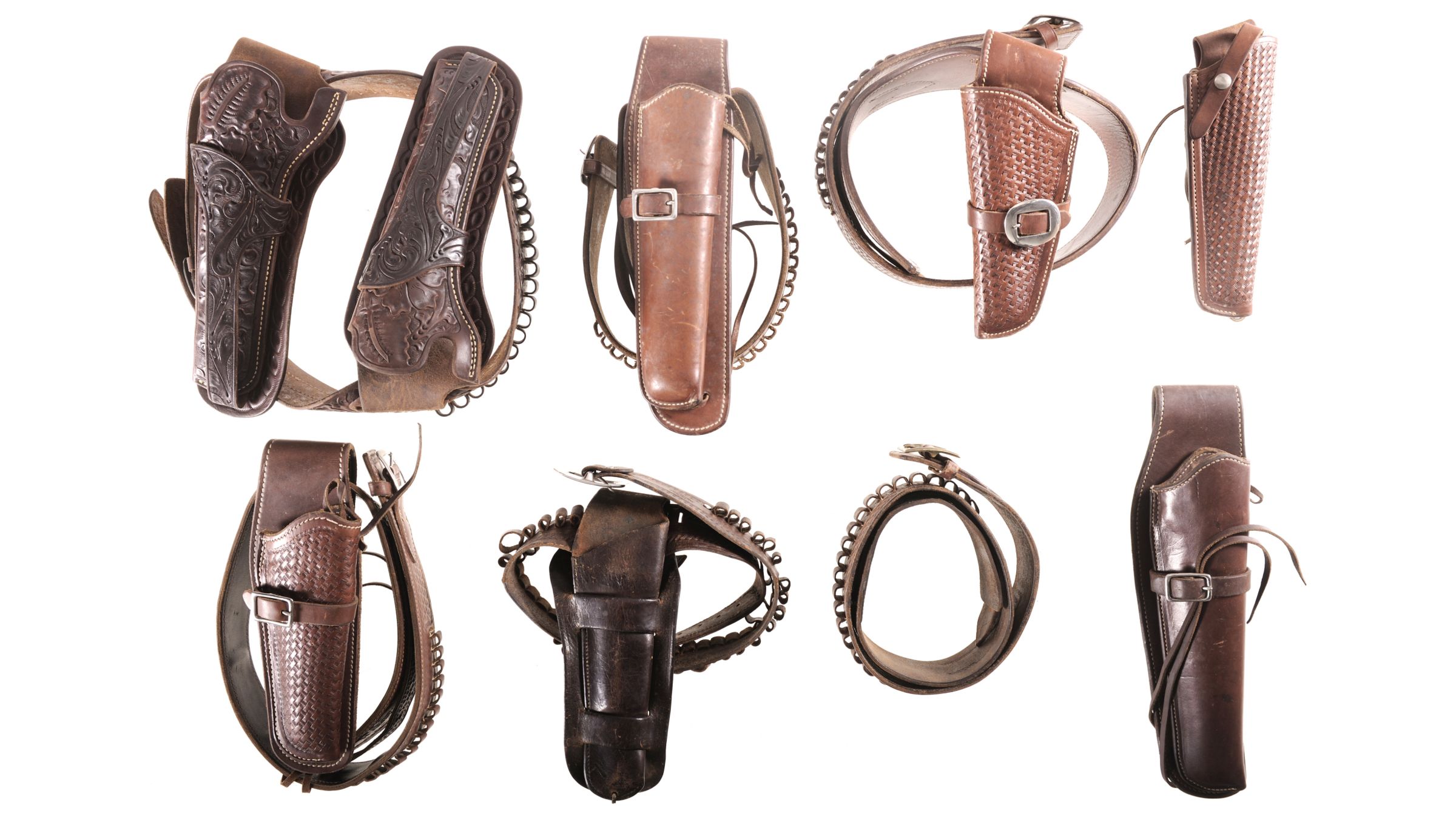 George Lawrence Co. Leather Holster Rigs and Belts | Rock Island Auction