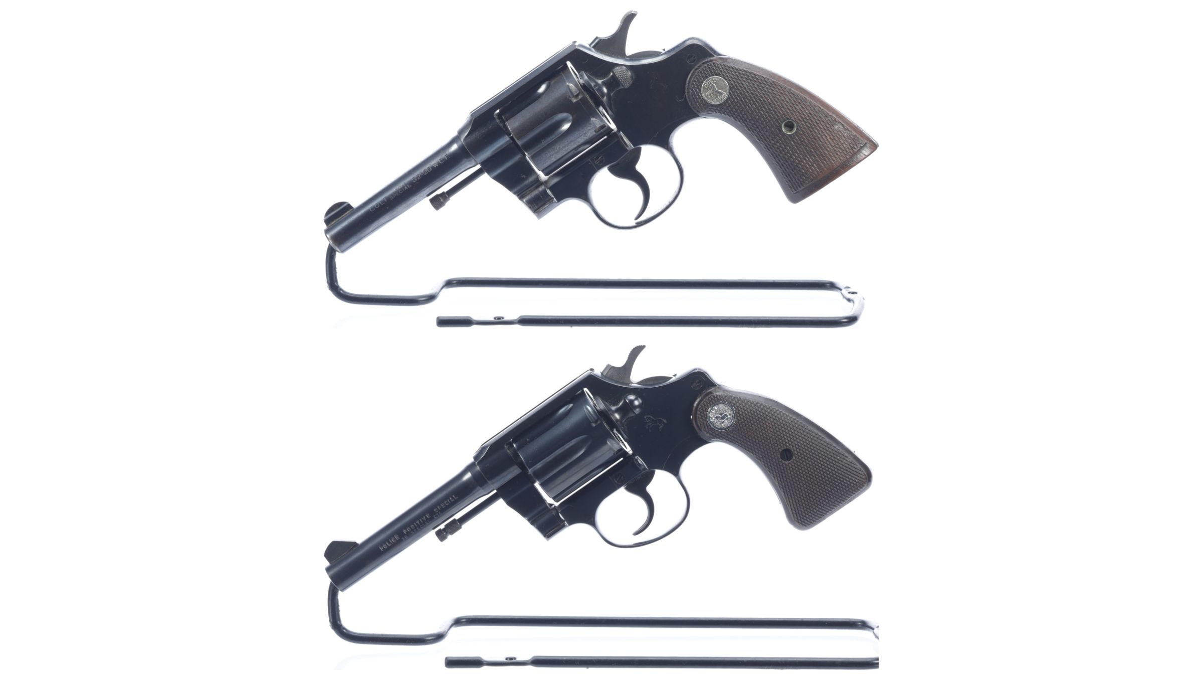 Two Colt Double Action Revolvers | Rock Island Auction