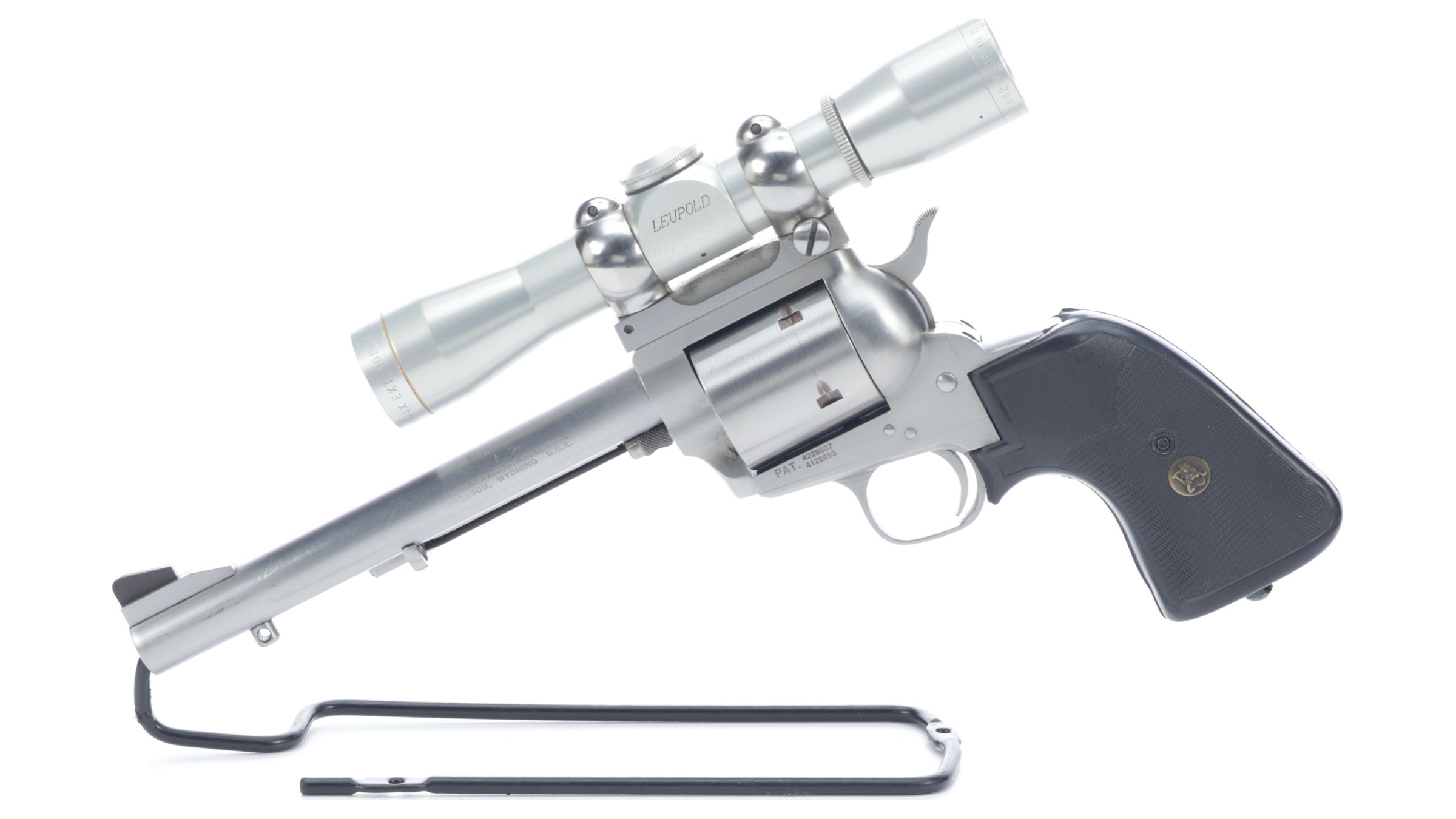 Freedom Arms Model 83 Single Action Revolver with Leupold Scope | Rock ...