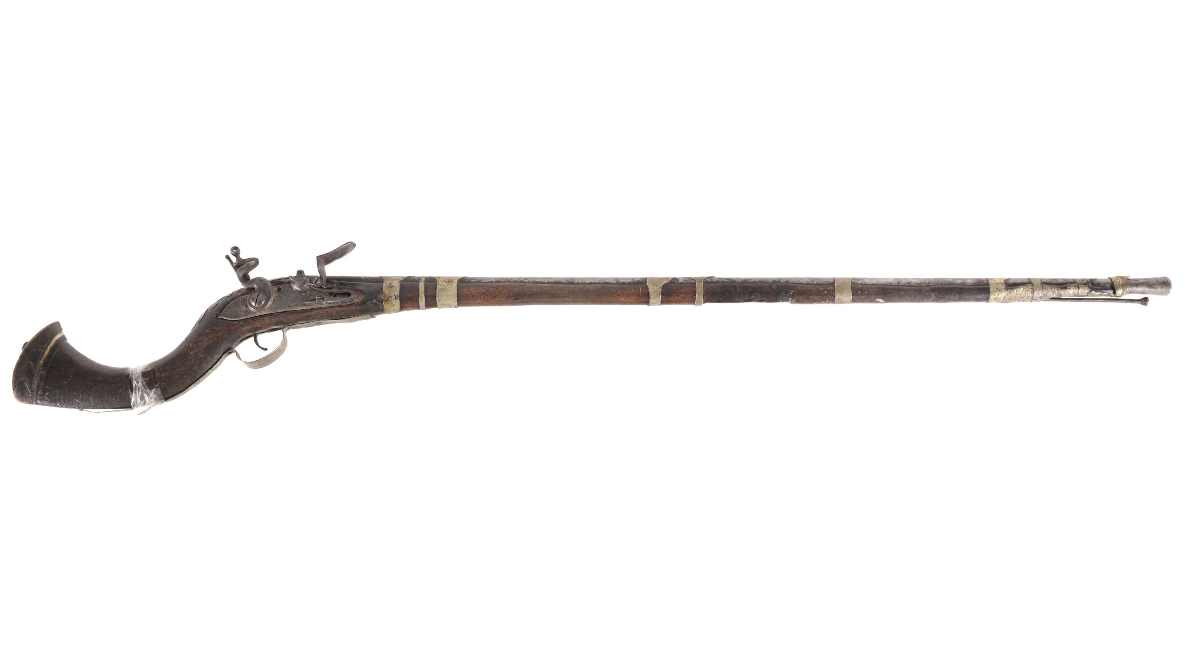 Middle Eastern Style Jezail Flintlock Musket | Rock Island Auction