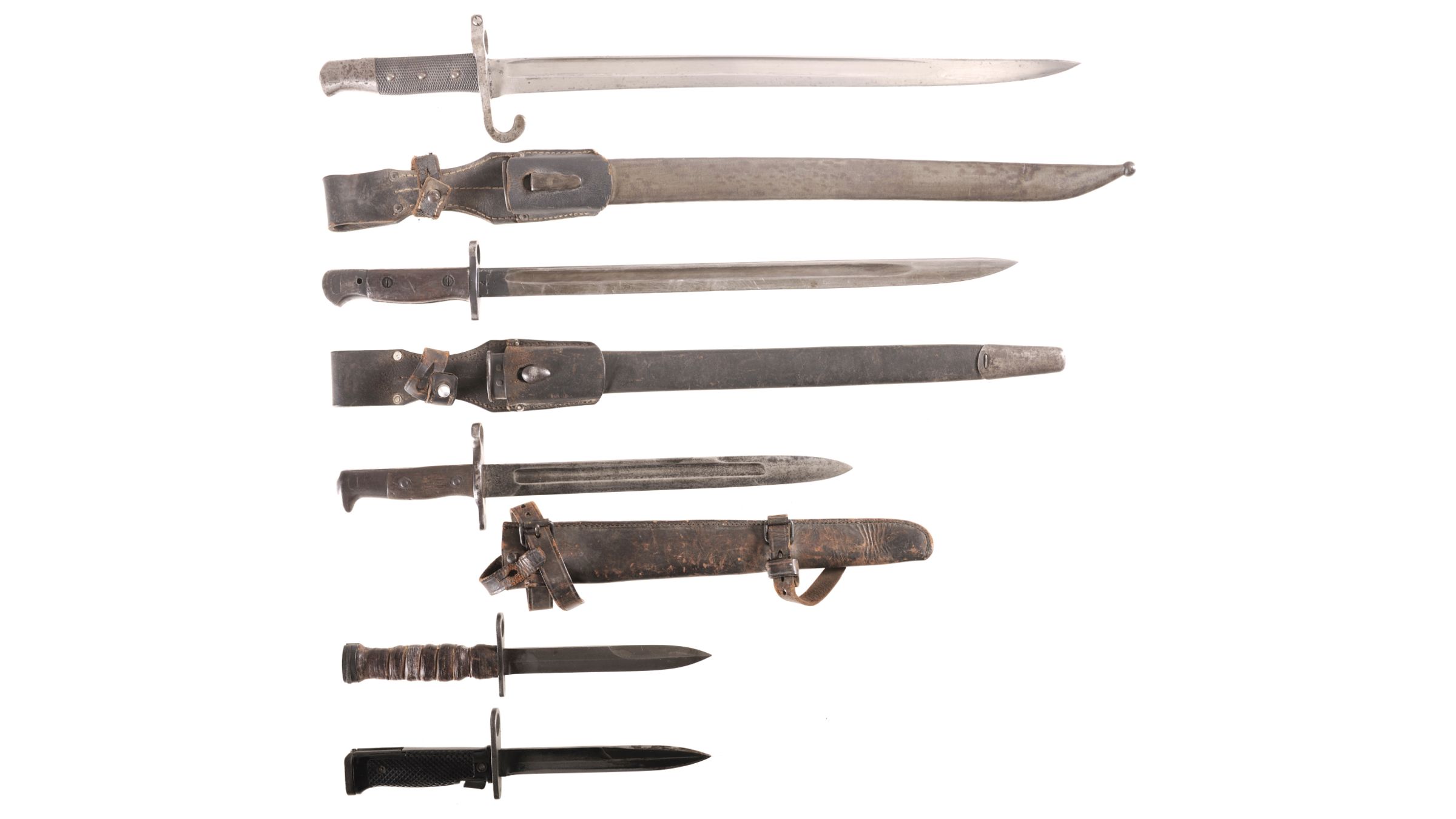 Five Military Bayonets | Rock Island Auction