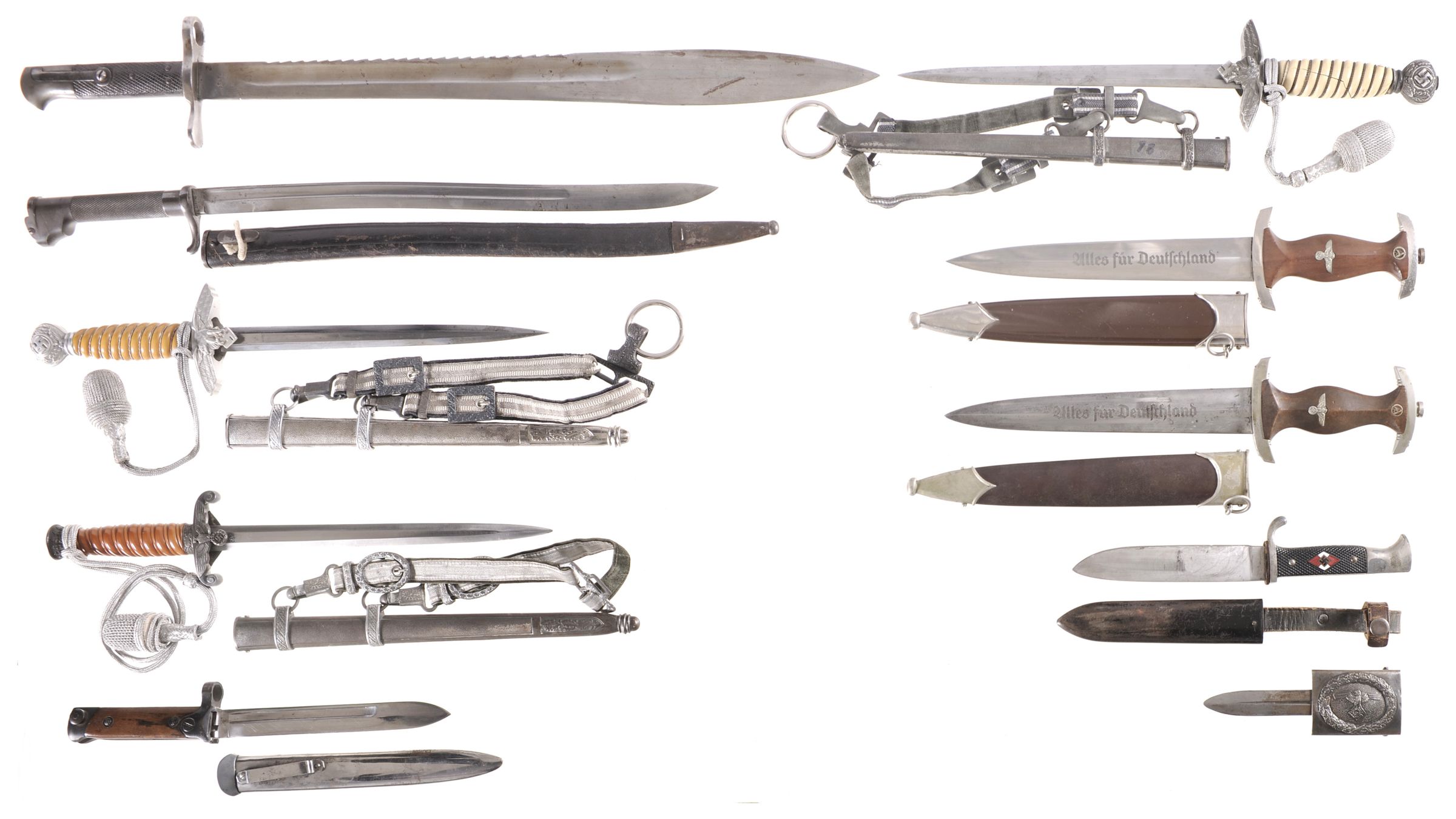 Group of Assorted Edged Weapons | Rock Island Auction