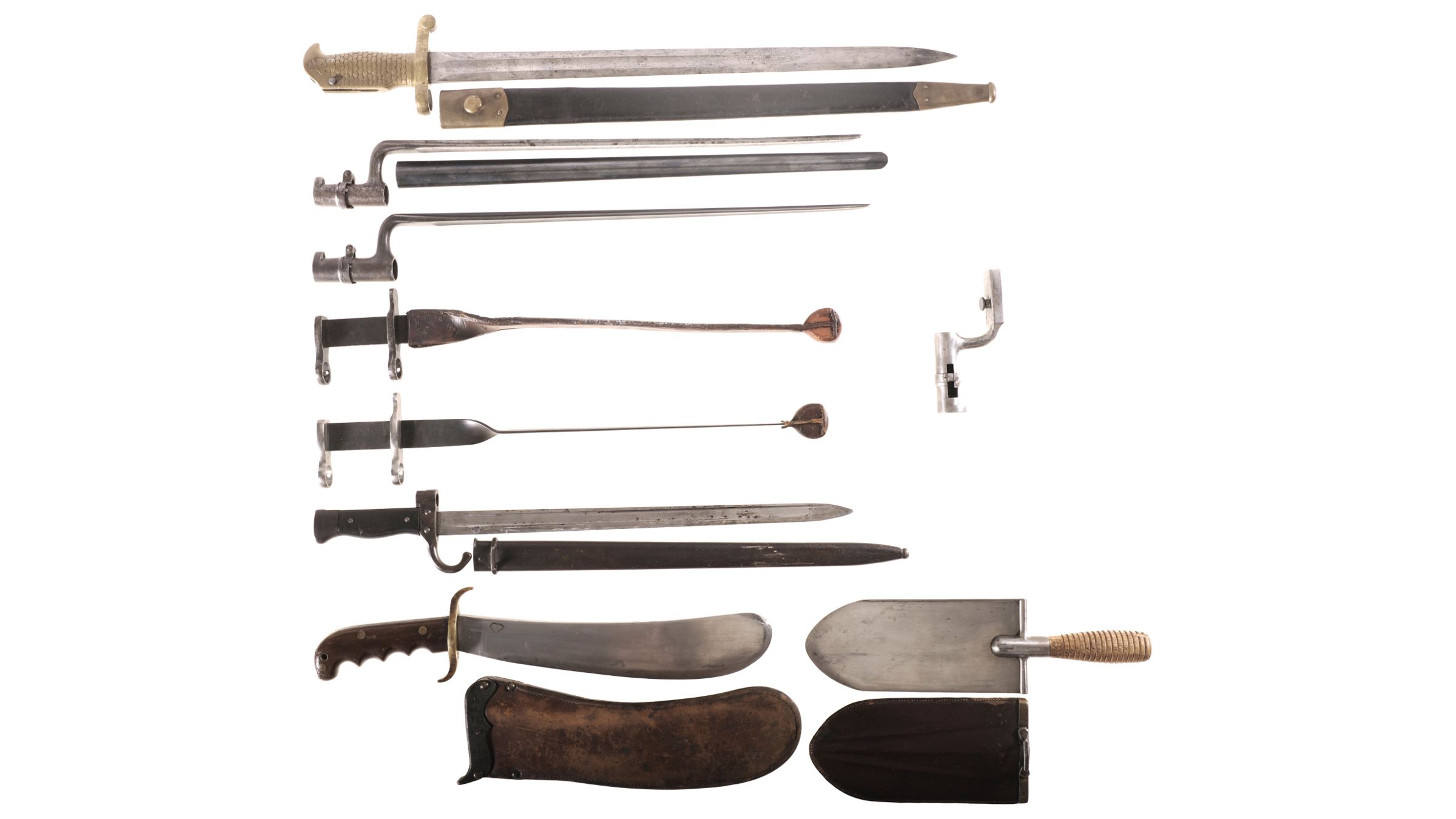Eight Military Edged Weapons | Rock Island Auction