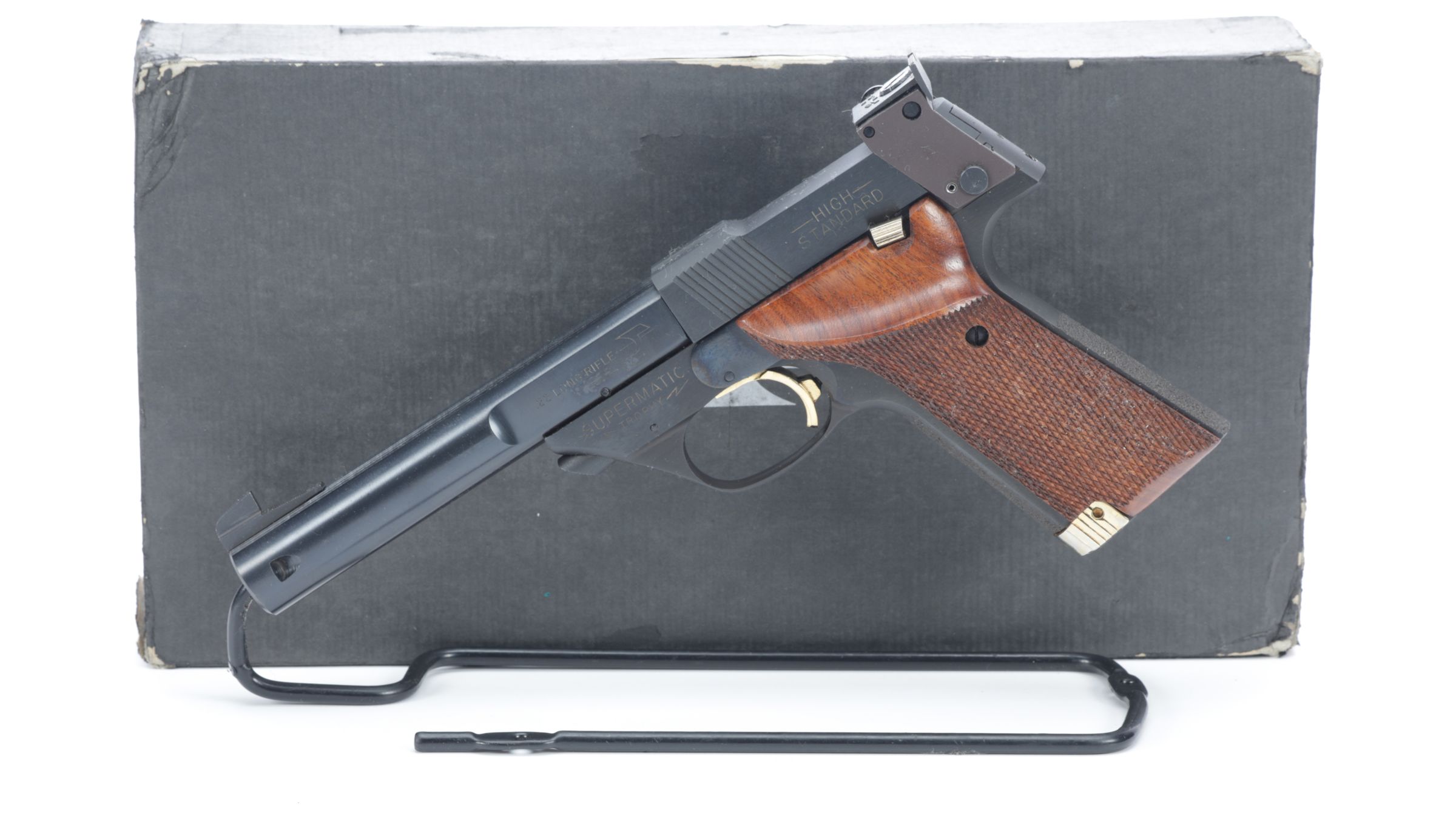 High Standard Supermatic Trophy Military Semi-Automatic Pistol | Rock ...