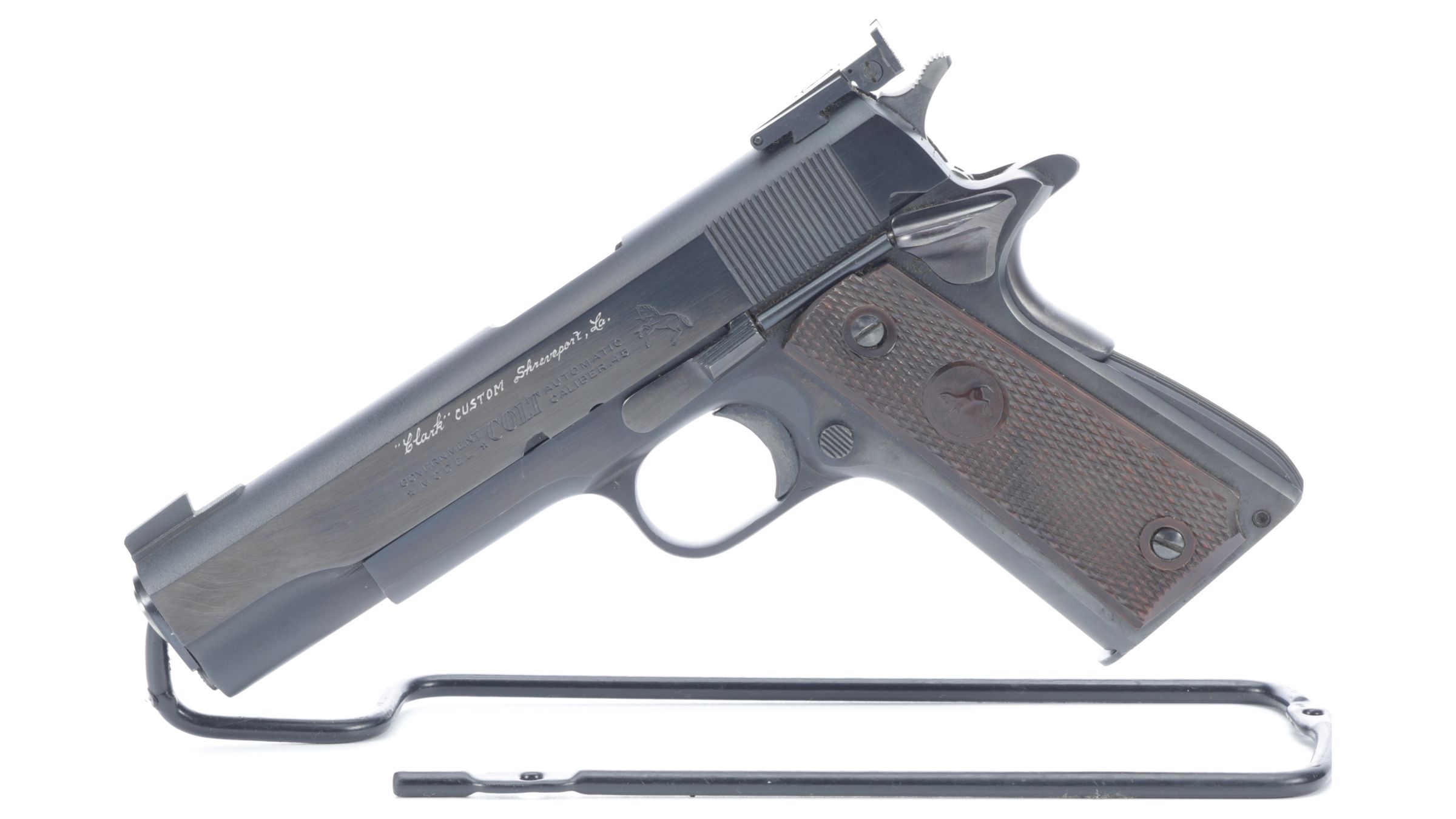 Colt Clark Custom Government Model Semi-Automatic Pistol | Rock Island ...