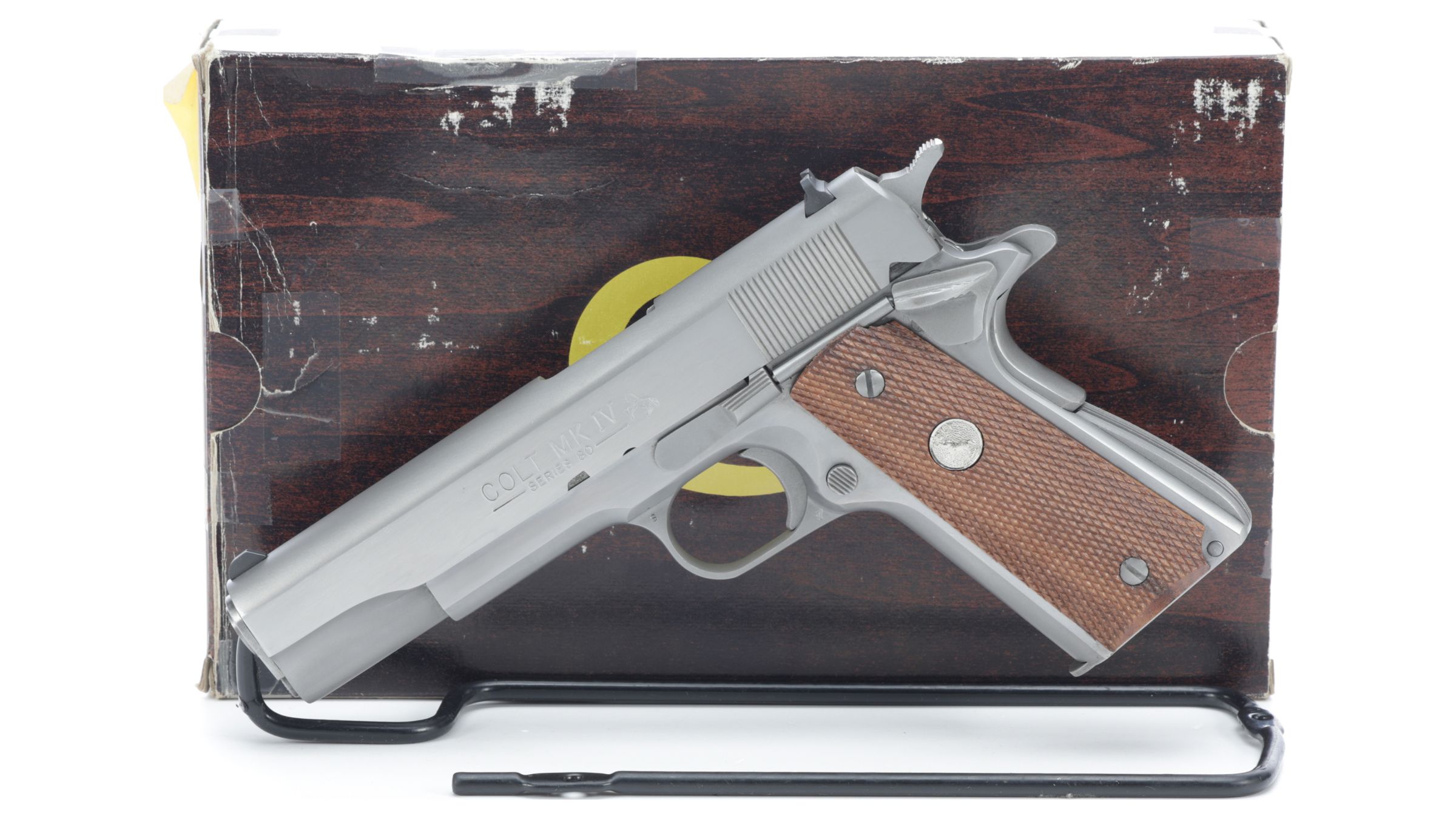Colt MK IV Series 80 Government Model Pistol with Box | Rock Island Auction