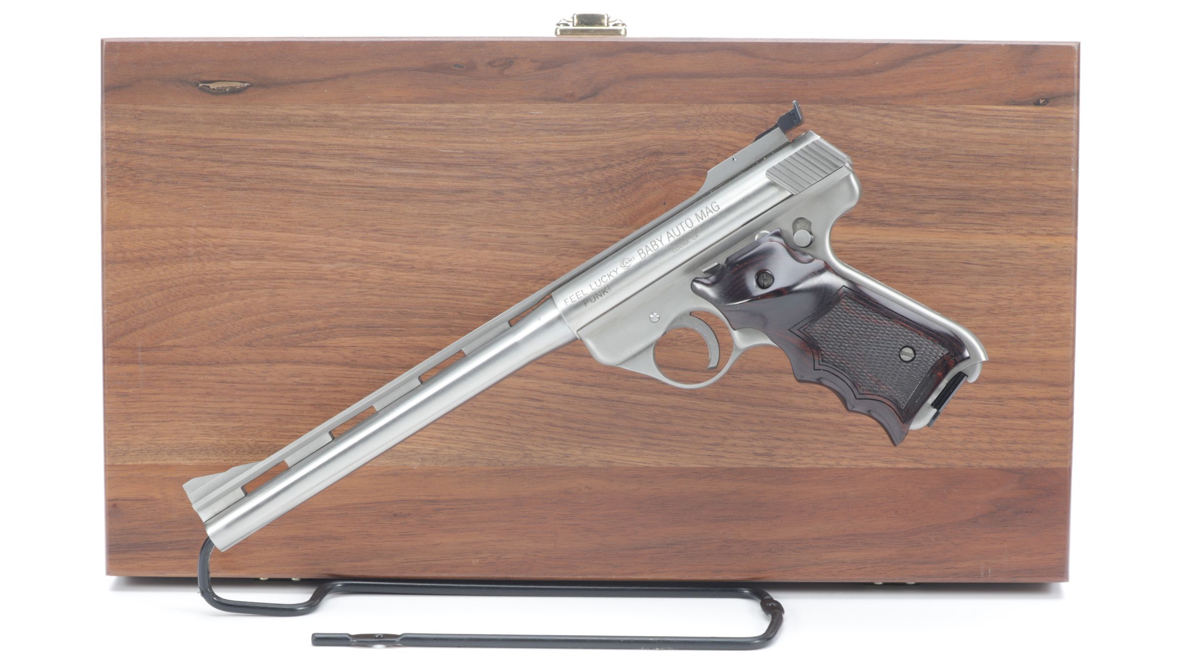 AMT Baby Automag Semi-Automatic Pistol with Case | Rock Island Auction
