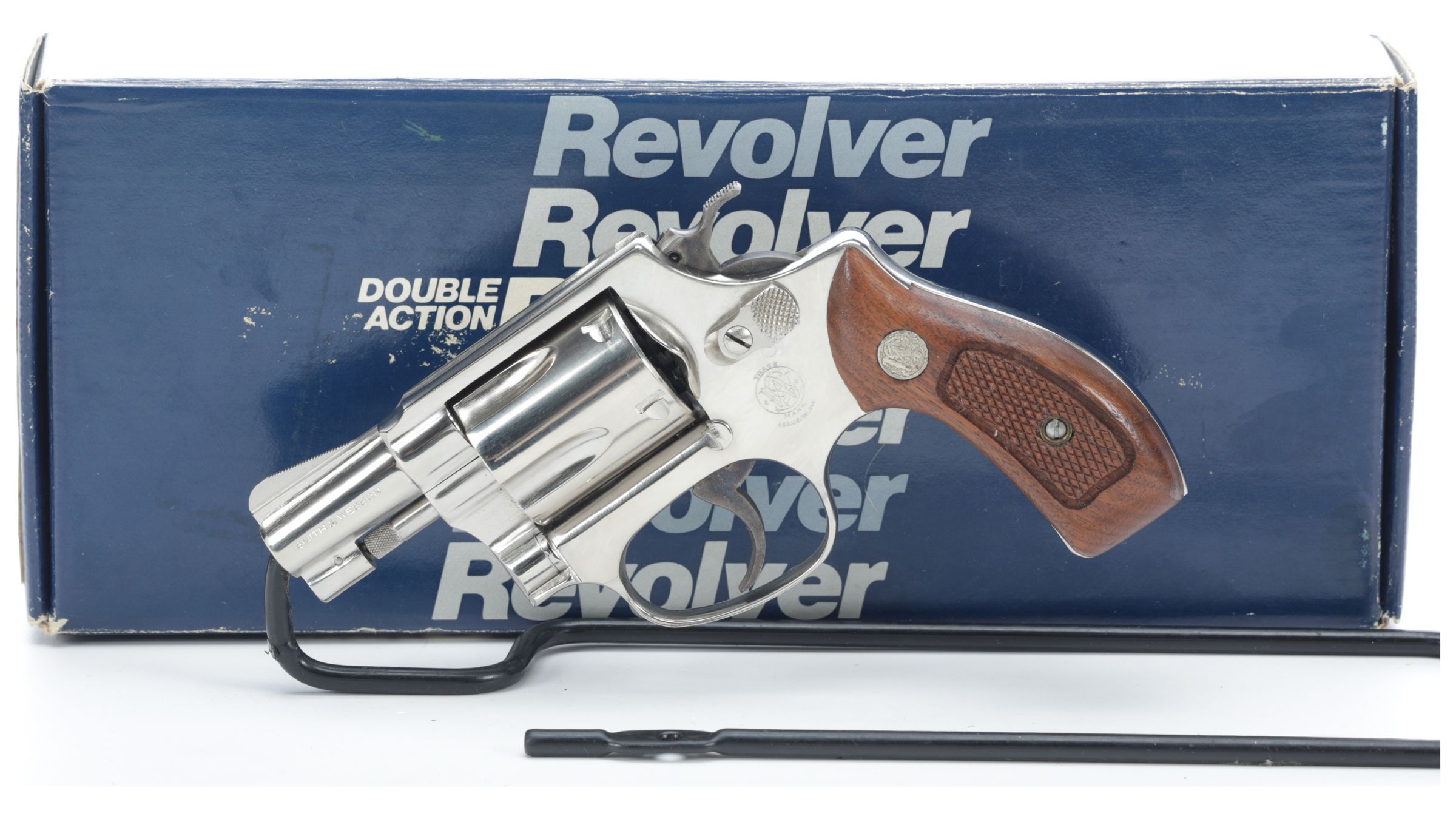 Smith & Wesson Model 36 Double Action Revolver with Box | Rock Island ...
