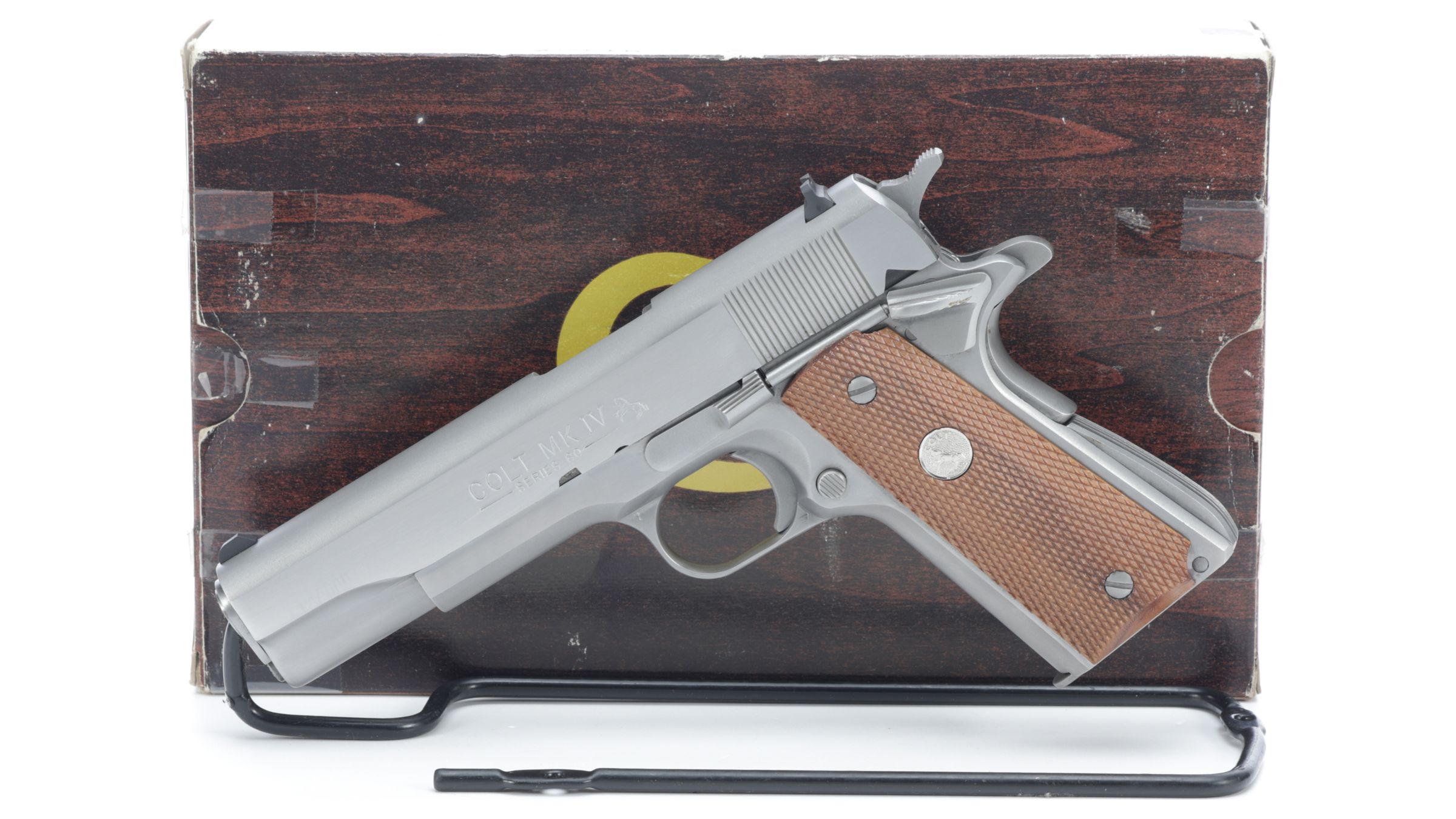 Colt MK IV Series 80 Government Model Pistol with Box | Rock Island Auction
