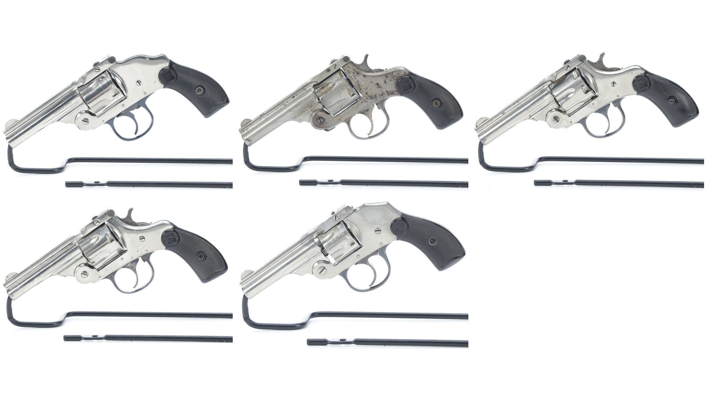 Five Double Action Revolvers | Rock Island Auction