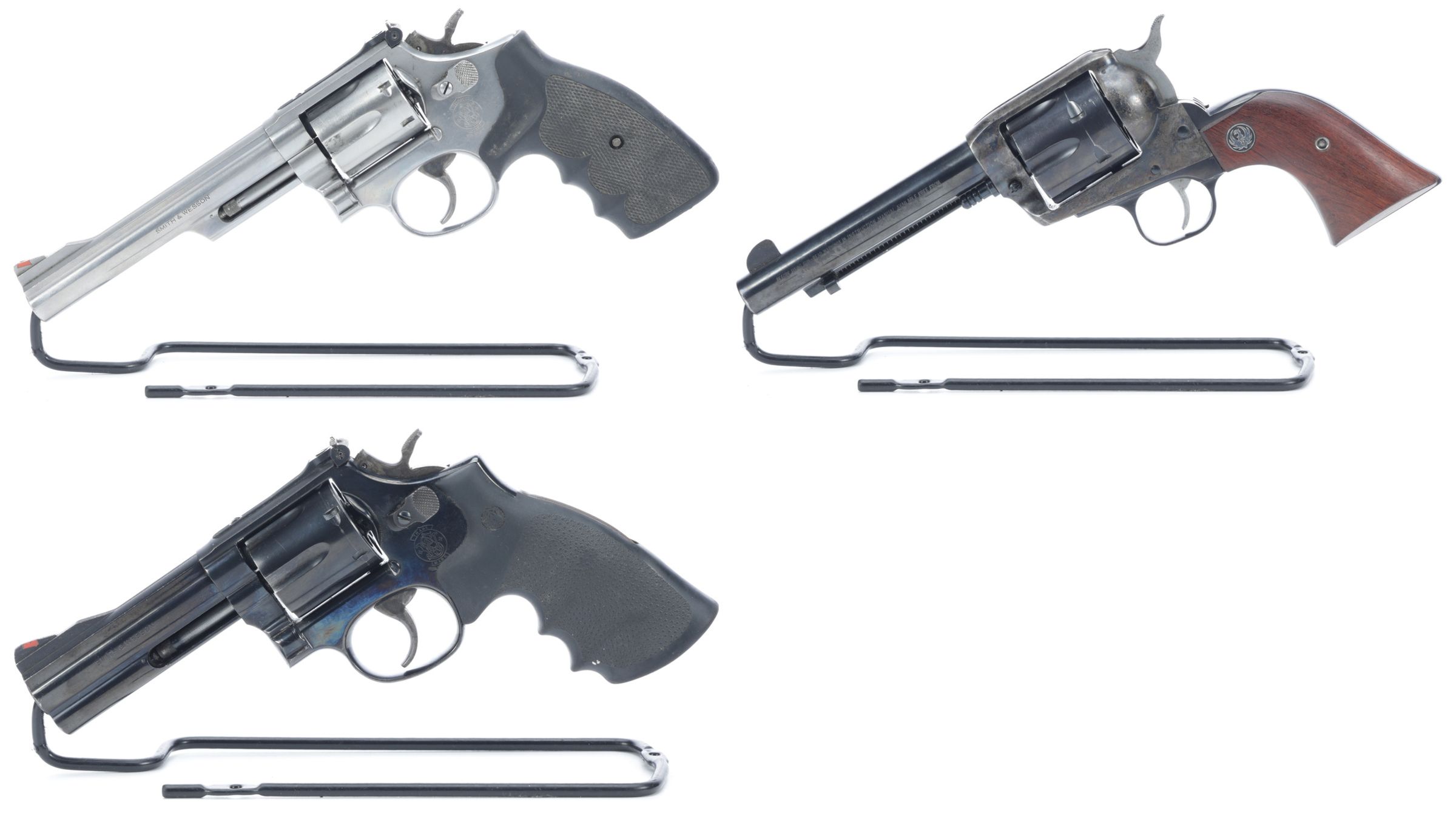 Three Revolvers | Rock Island Auction