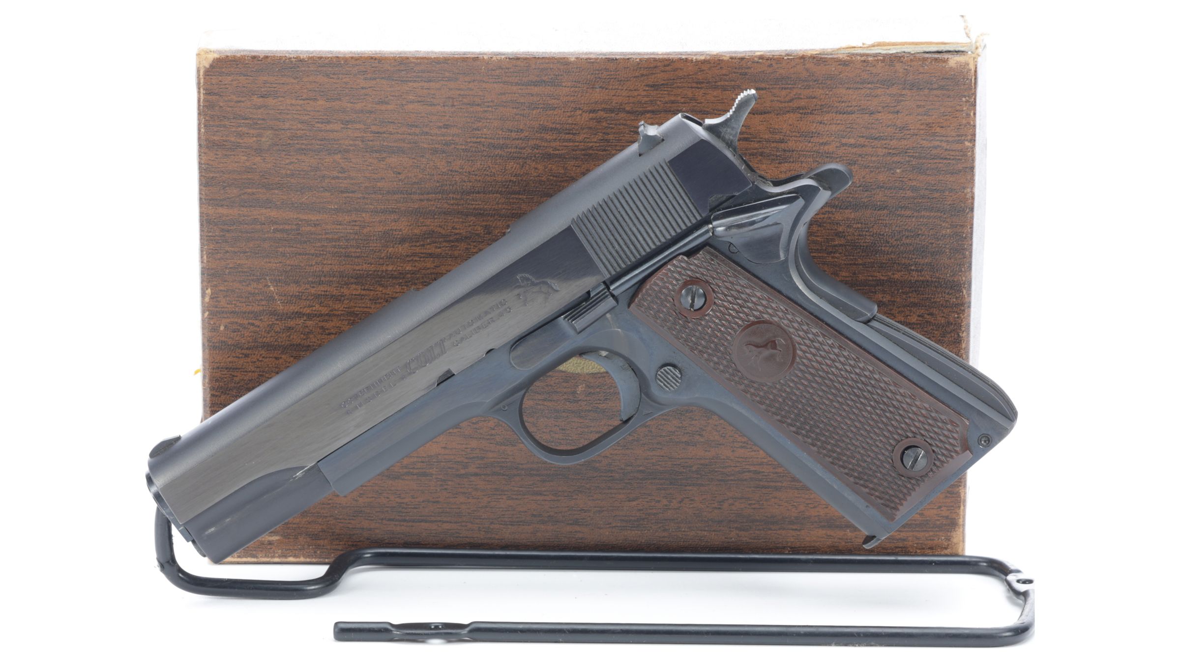 Colt Government Model Semi-Automatic Pistol with Box | Rock Island Auction