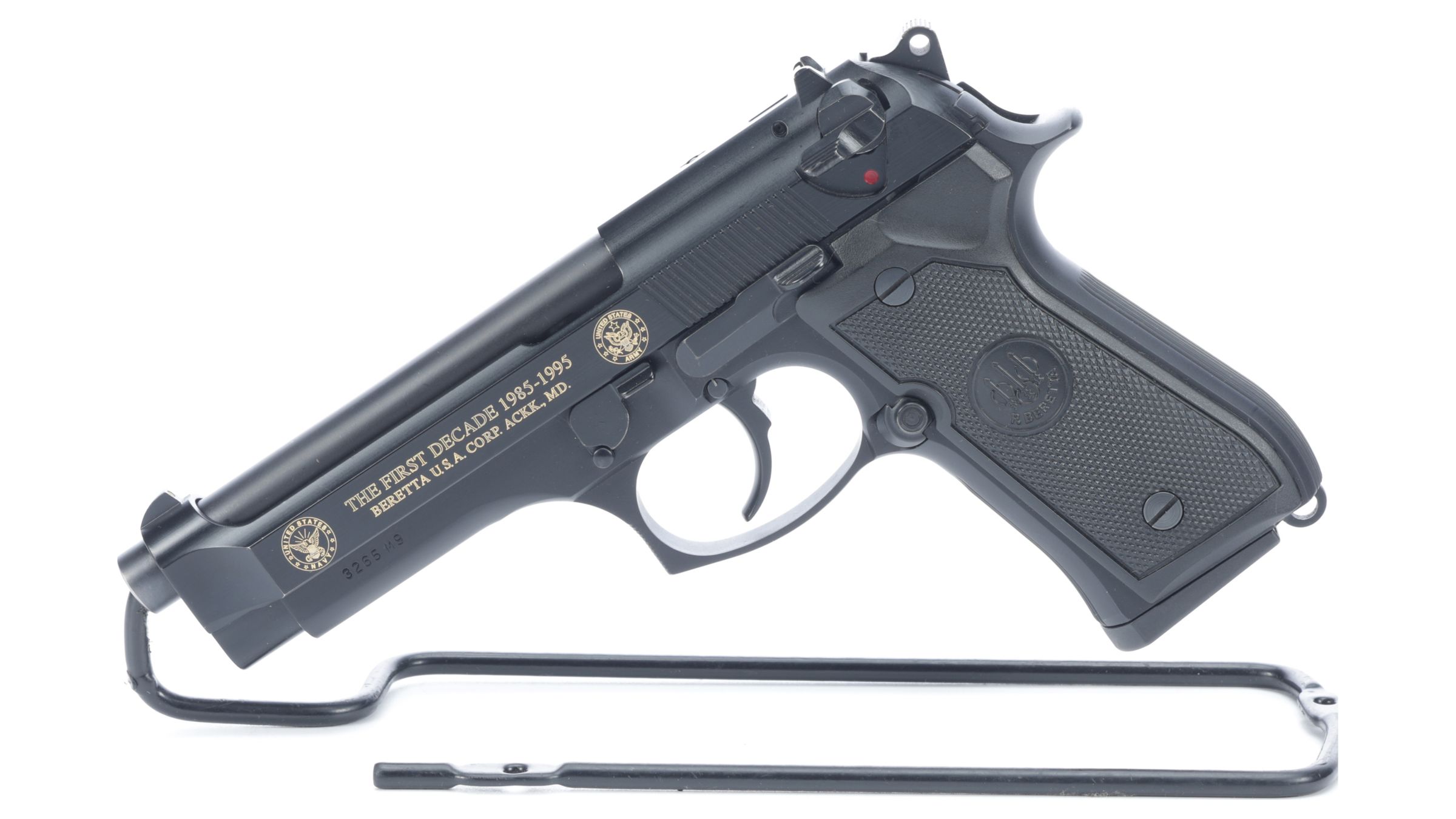 Beretta M9-92FS First Decade Commemorative Semi-Automatic Pistol | Rock ...
