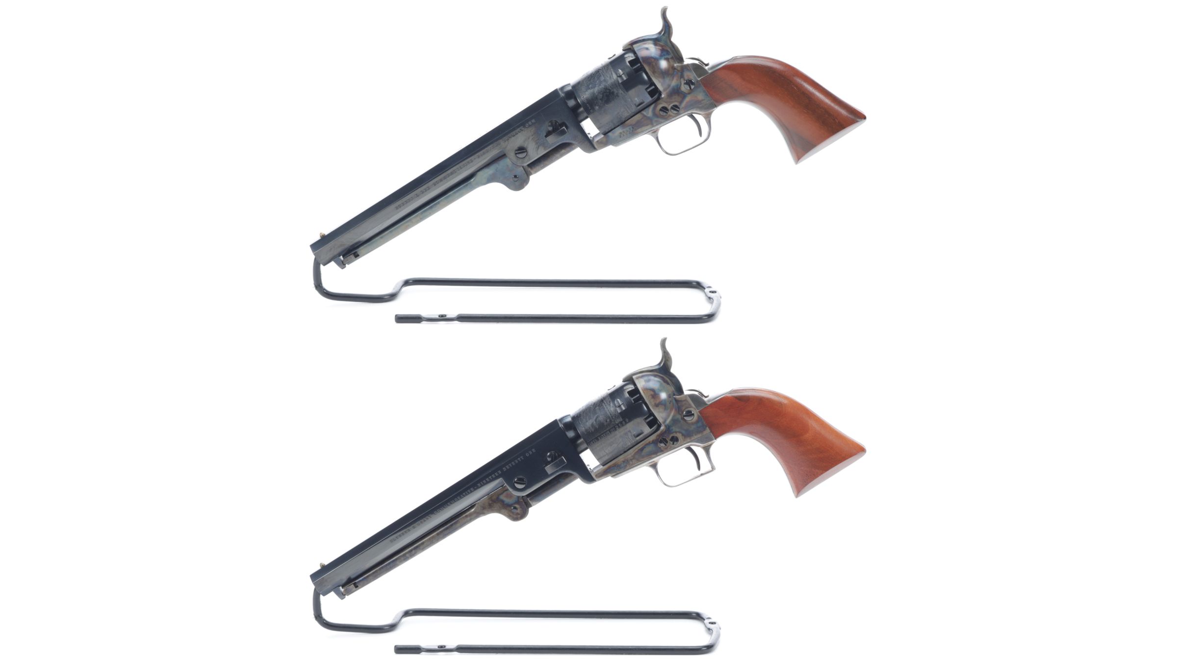 Two Cased Matching Serial Numbered Colt Commemorative Revolvers | Rock ...