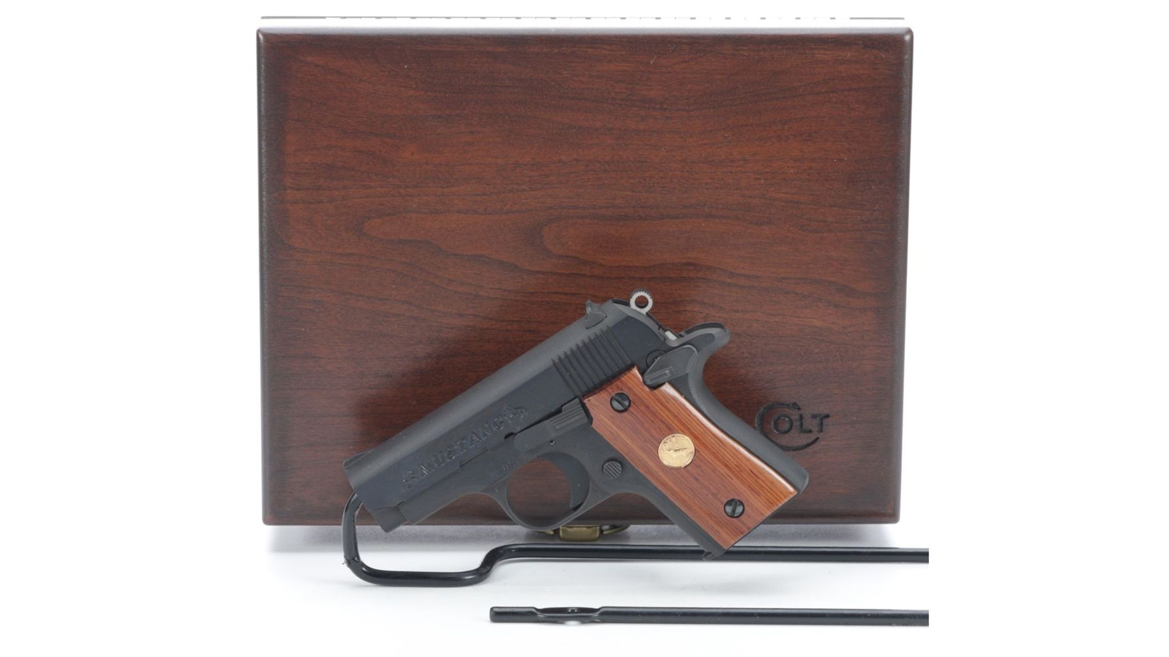Cased Colt Mustang First Edition Semi-Automatic Pistol | Rock Island ...