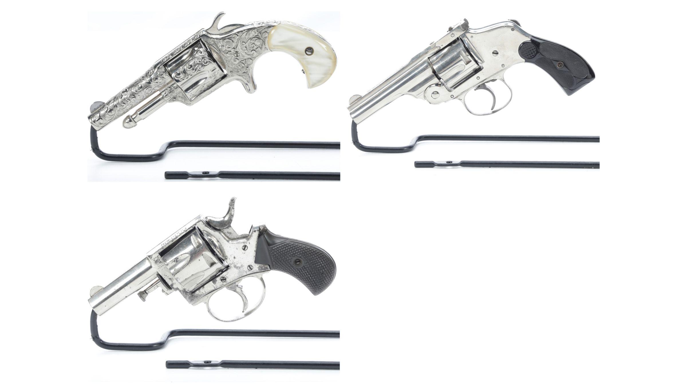 Three Revolvers | Rock Island Auction