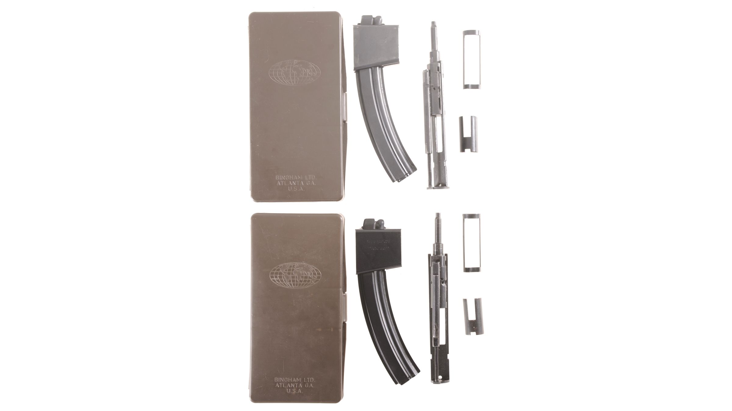 Two Atchisson M16/AR15 .22 Caliber Conversion Kits | Rock Island Auction