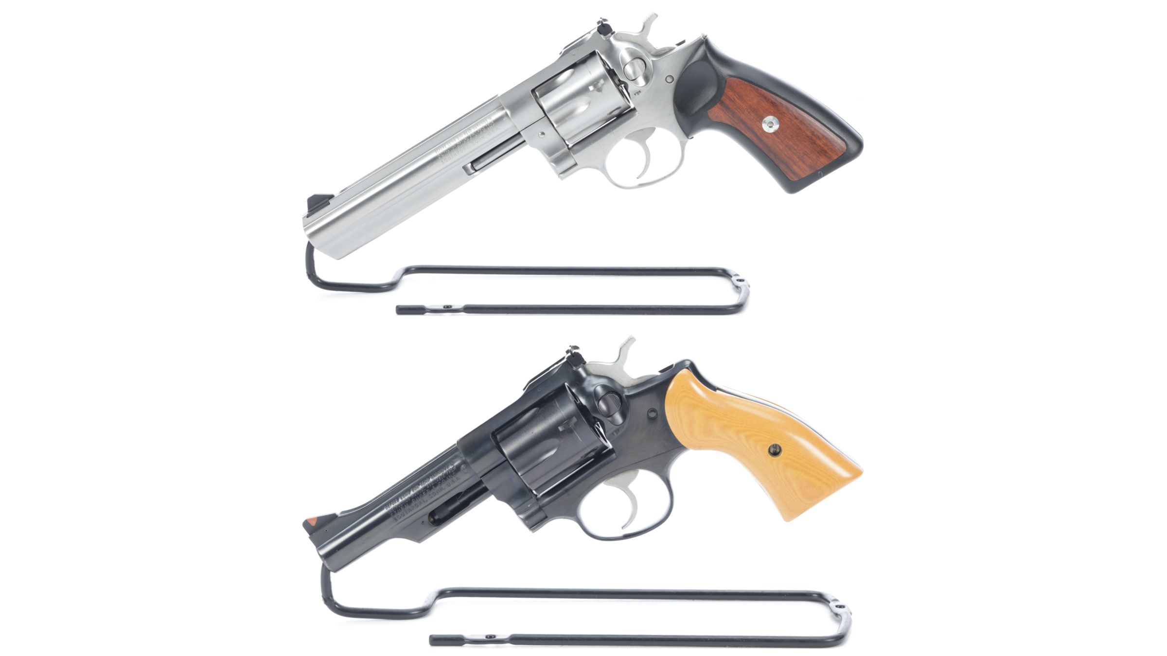 Two Ruger Double Action Revolvers | Rock Island Auction