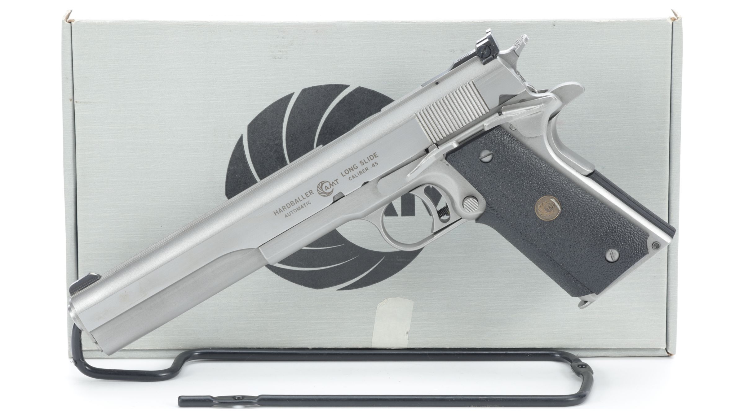AMT Hardballer Long Slide Semi-Automatic Pistol with Box | Rock Island ...