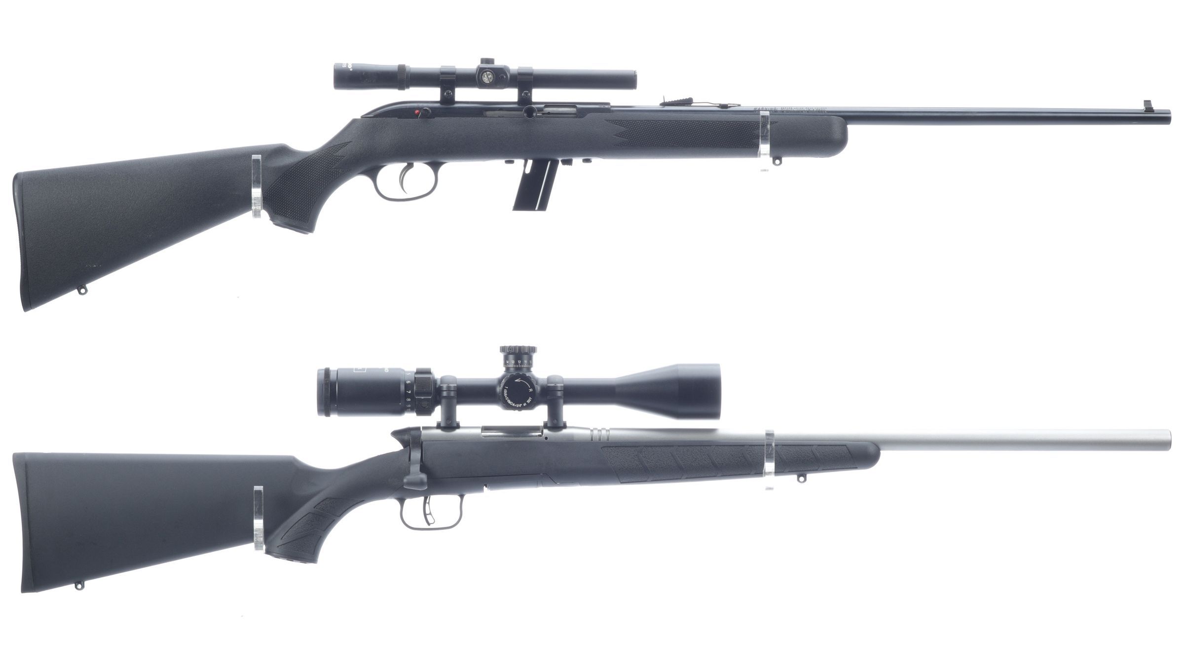 Two Rifles | Rock Island Auction