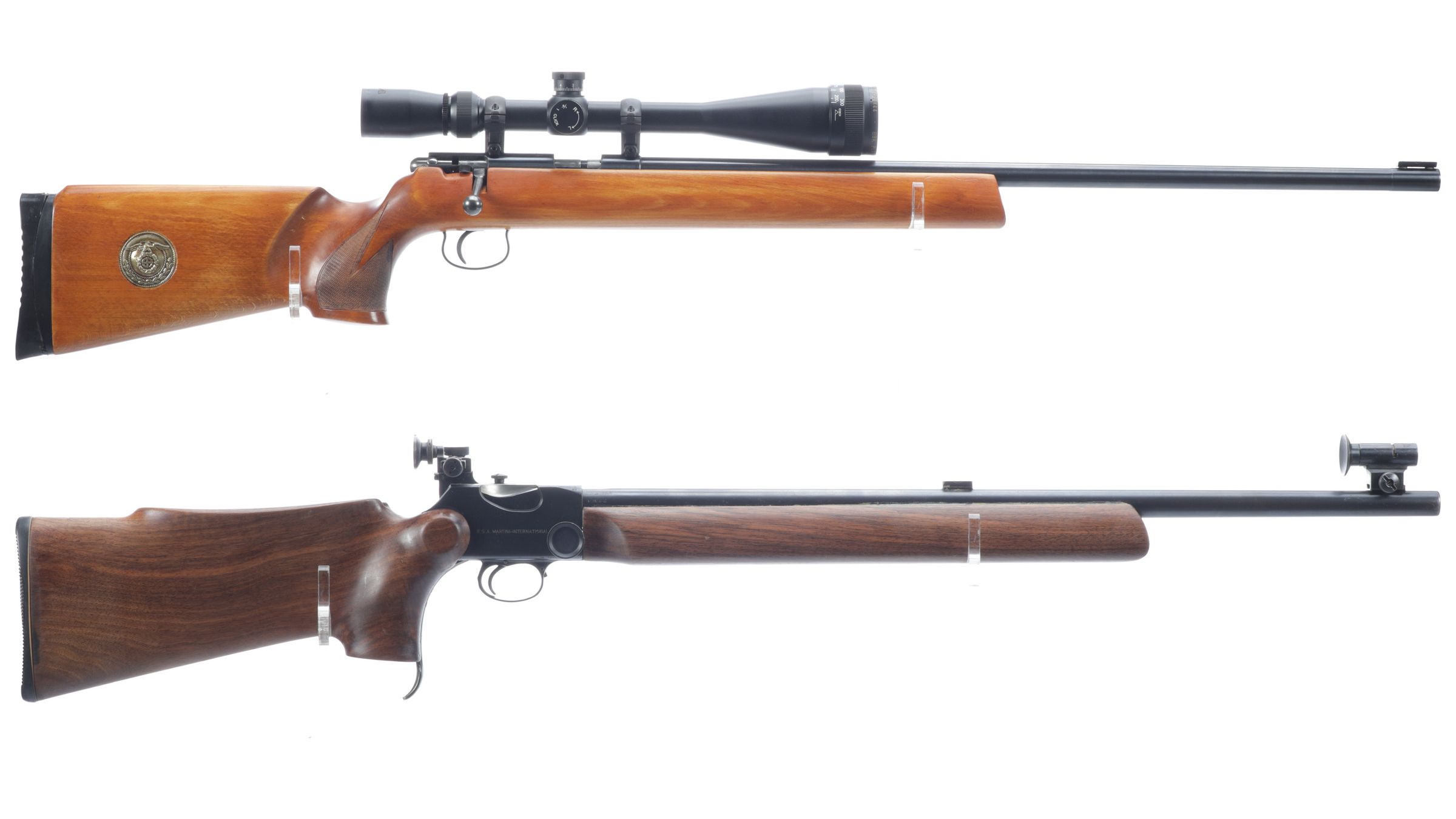 Two Rifles | Rock Island Auction