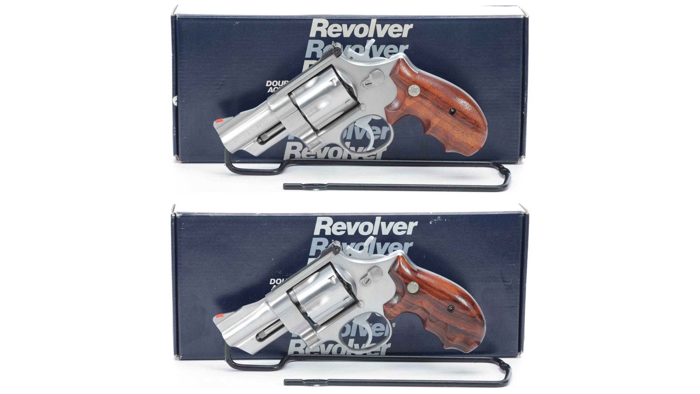 Two Smith & Wesson Double Action Revolvers with Boxes | Rock Island Auction