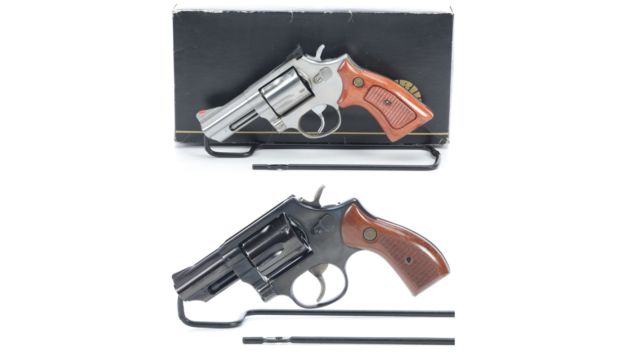 Two Taurus Double Action Revolvers | Rock Island Auction