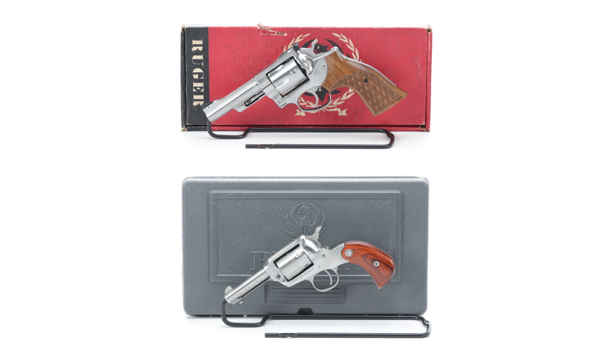 Two Ruger Revolvers with Boxes | Rock Island Auction