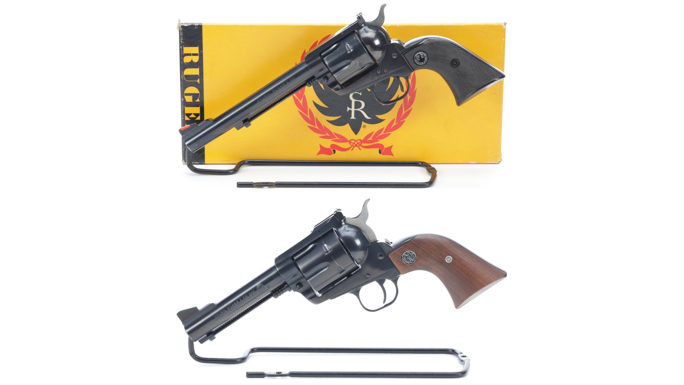 Two Ruger Blackhawk Single Action Revolvers | Rock Island Auction
