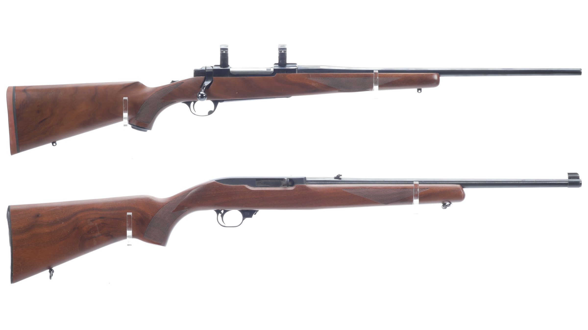 Two Ruger Rifles | Rock Island Auction