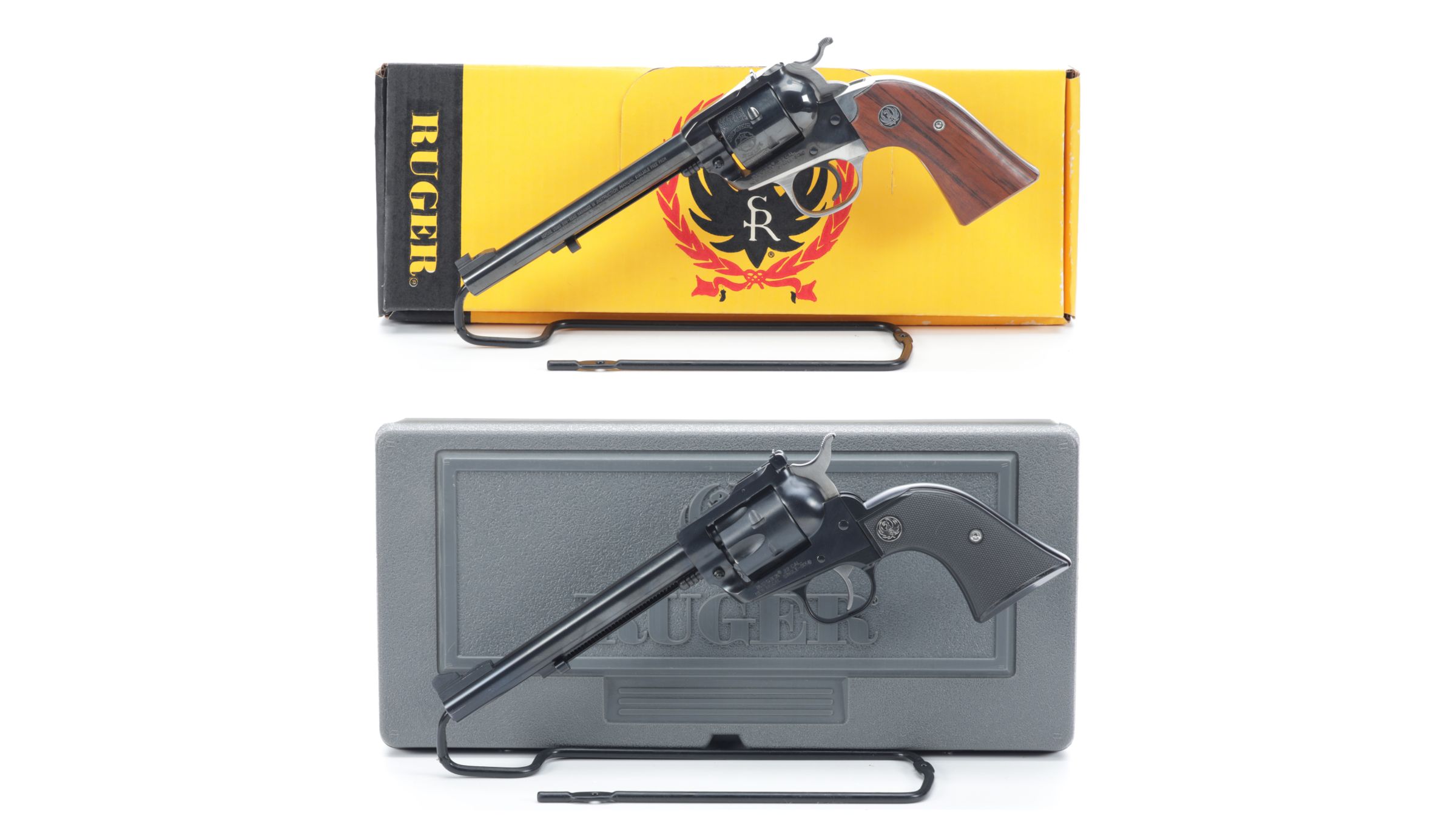 Two Ruger Single Action Revolvers with Boxes | Rock Island Auction