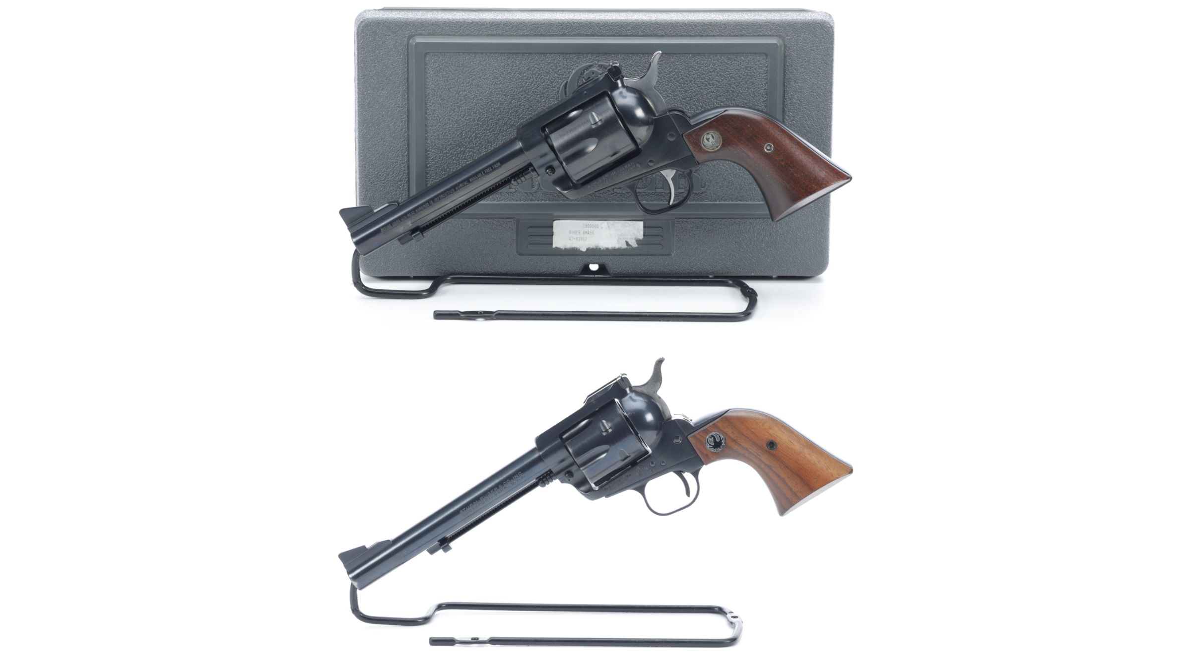 Two Ruger Blackhawk Single Action Revolvers | Rock Island Auction