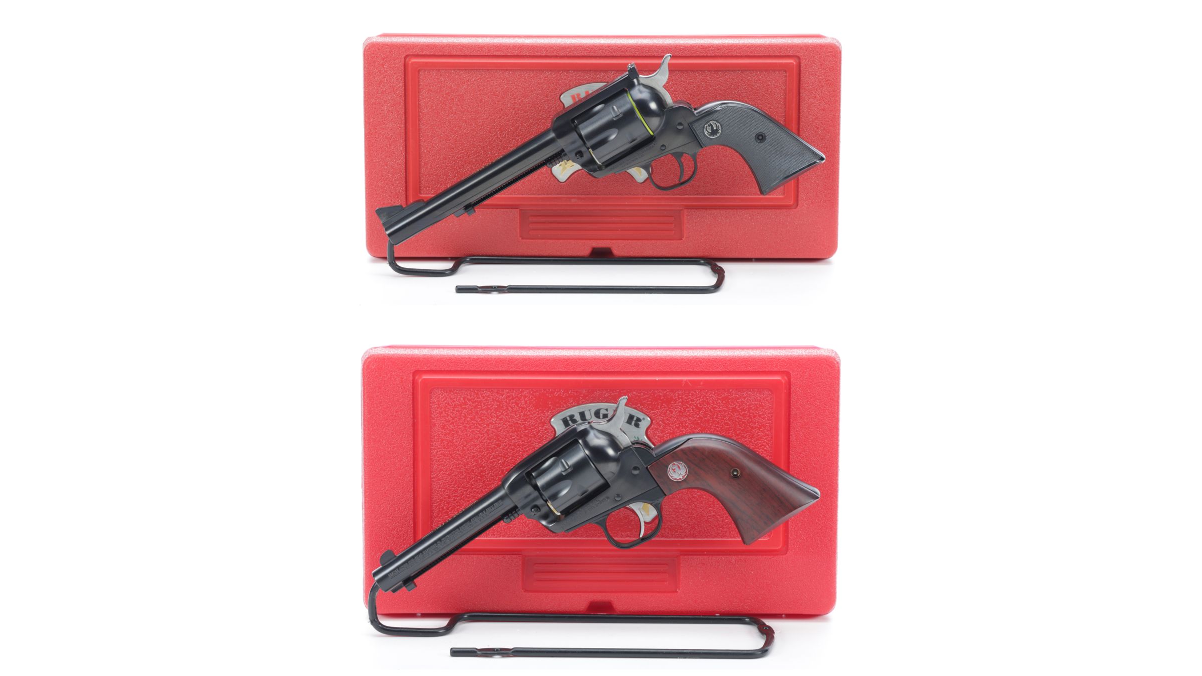 Two Ruger Single Action Revolvers with Cases | Rock Island Auction