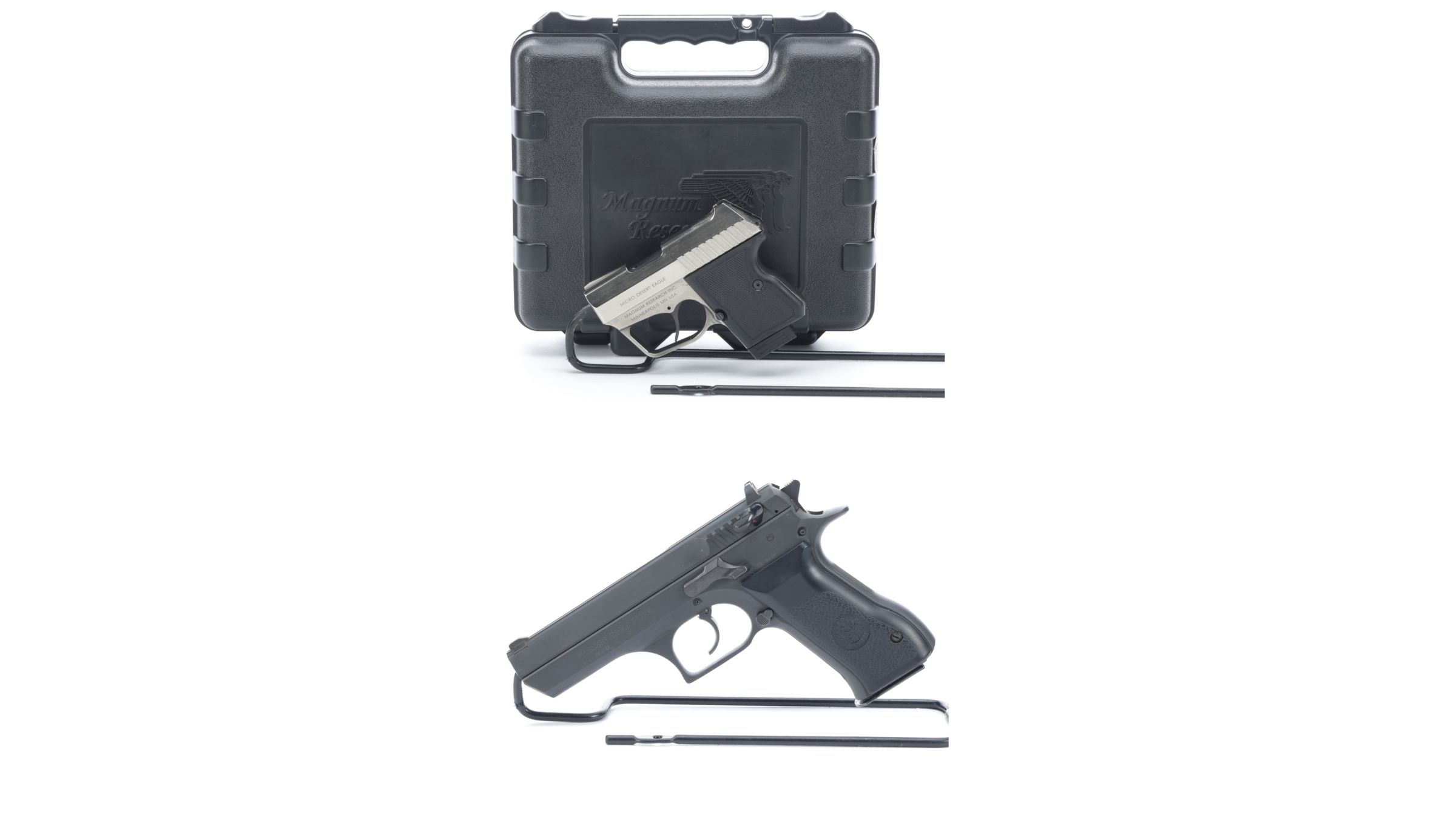 Two Magnum Research Semi-Automatic Pistols | Rock Island Auction