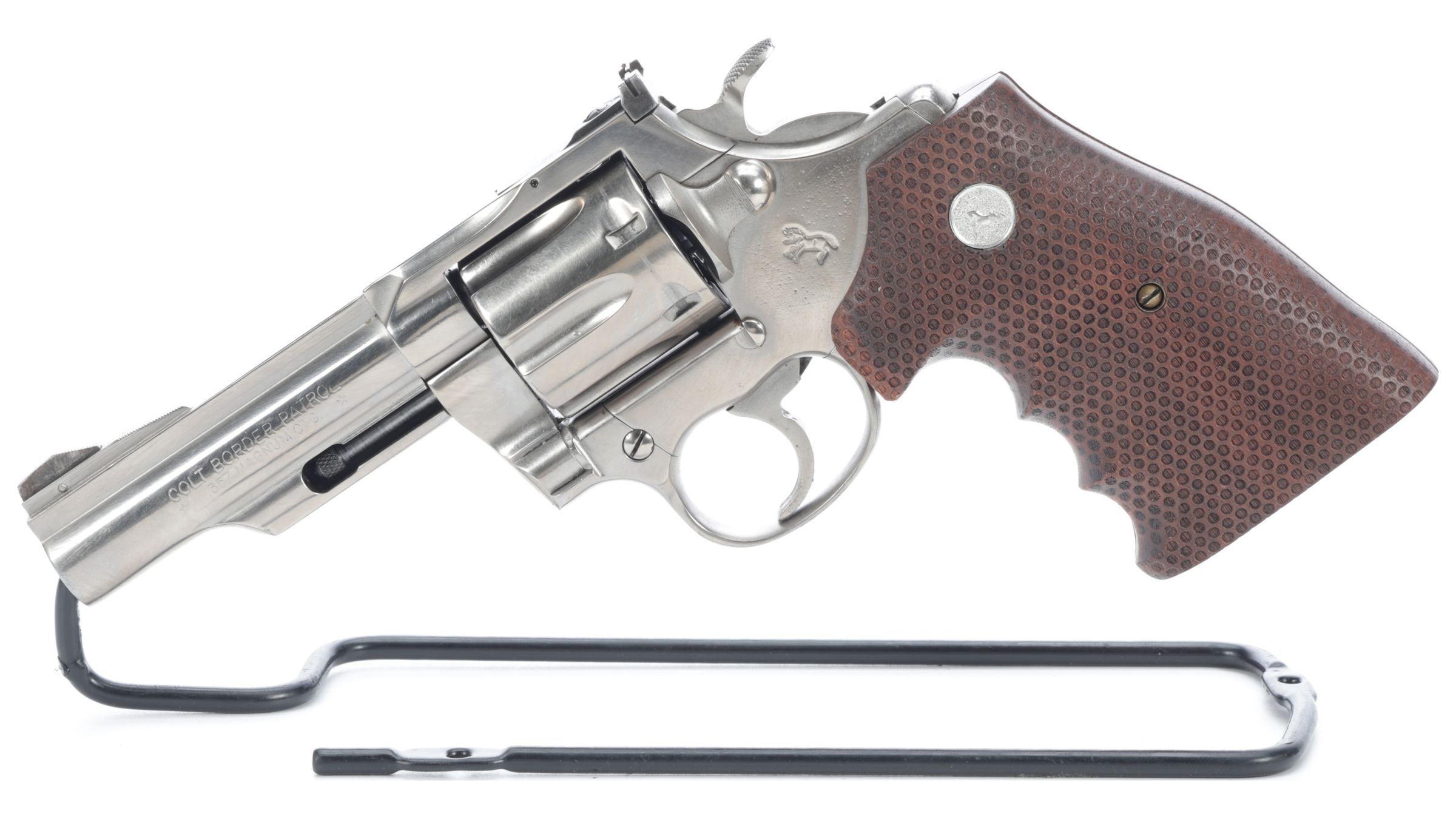 Colt Border Patrol 2nd Issue Double Action Revolver | Rock Island Auction