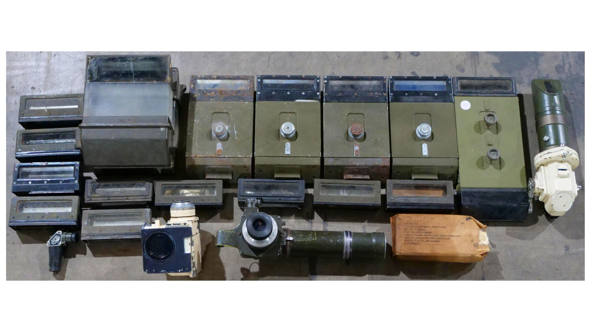 Group of Assorted U.S. Military Periscopes | Rock Island Auction