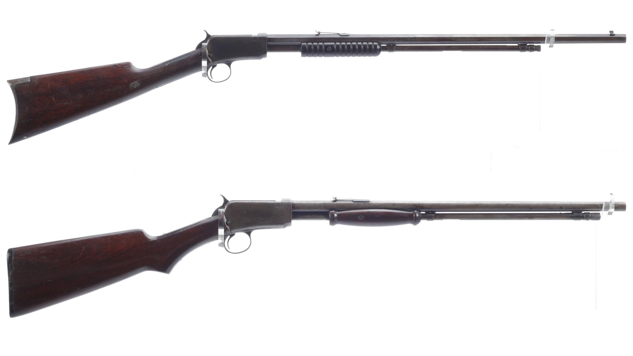 Two Slide Action Rifles | Rock Island Auction
