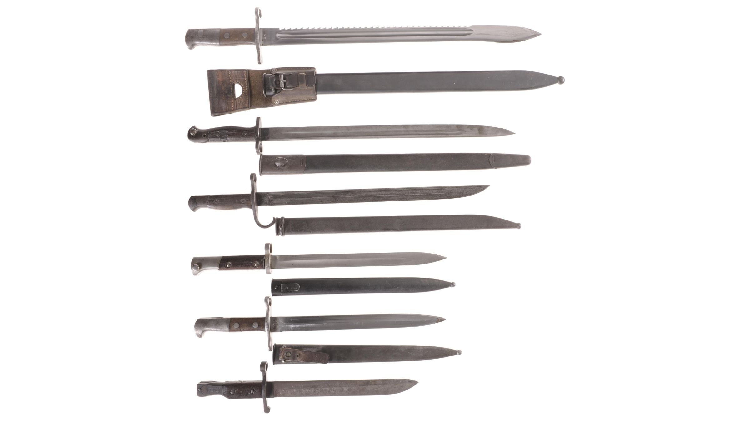 Group of Six Military Bayonets | Rock Island Auction