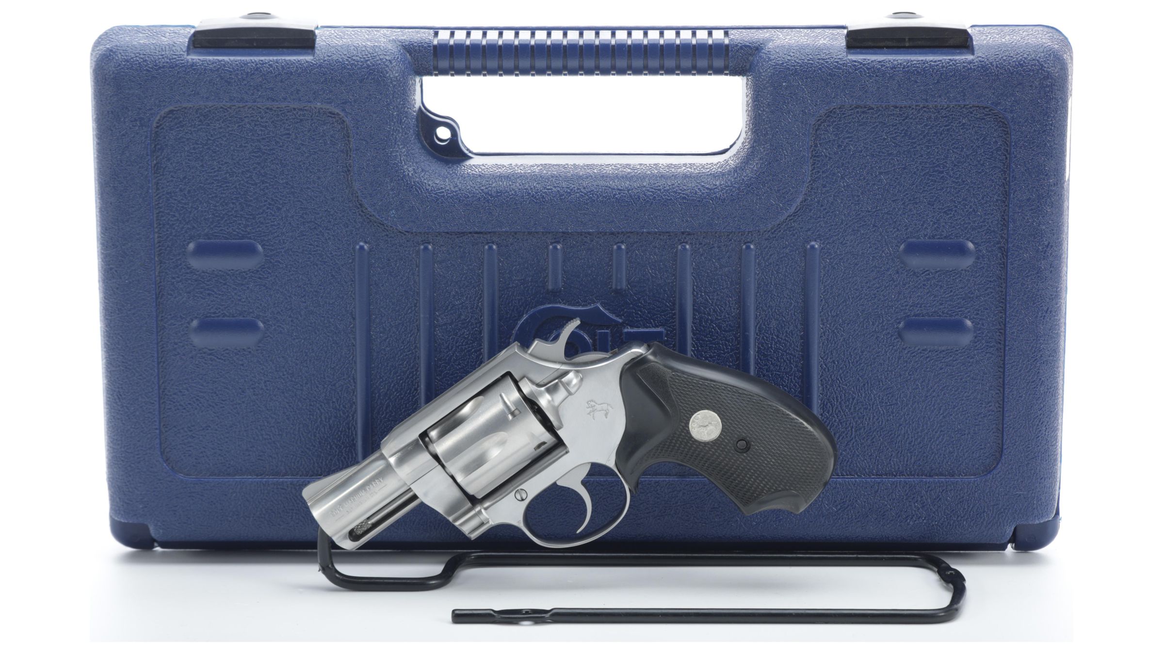 Scarce Colt Magnum Carry Double Action Revolver with Case | Rock Island ...