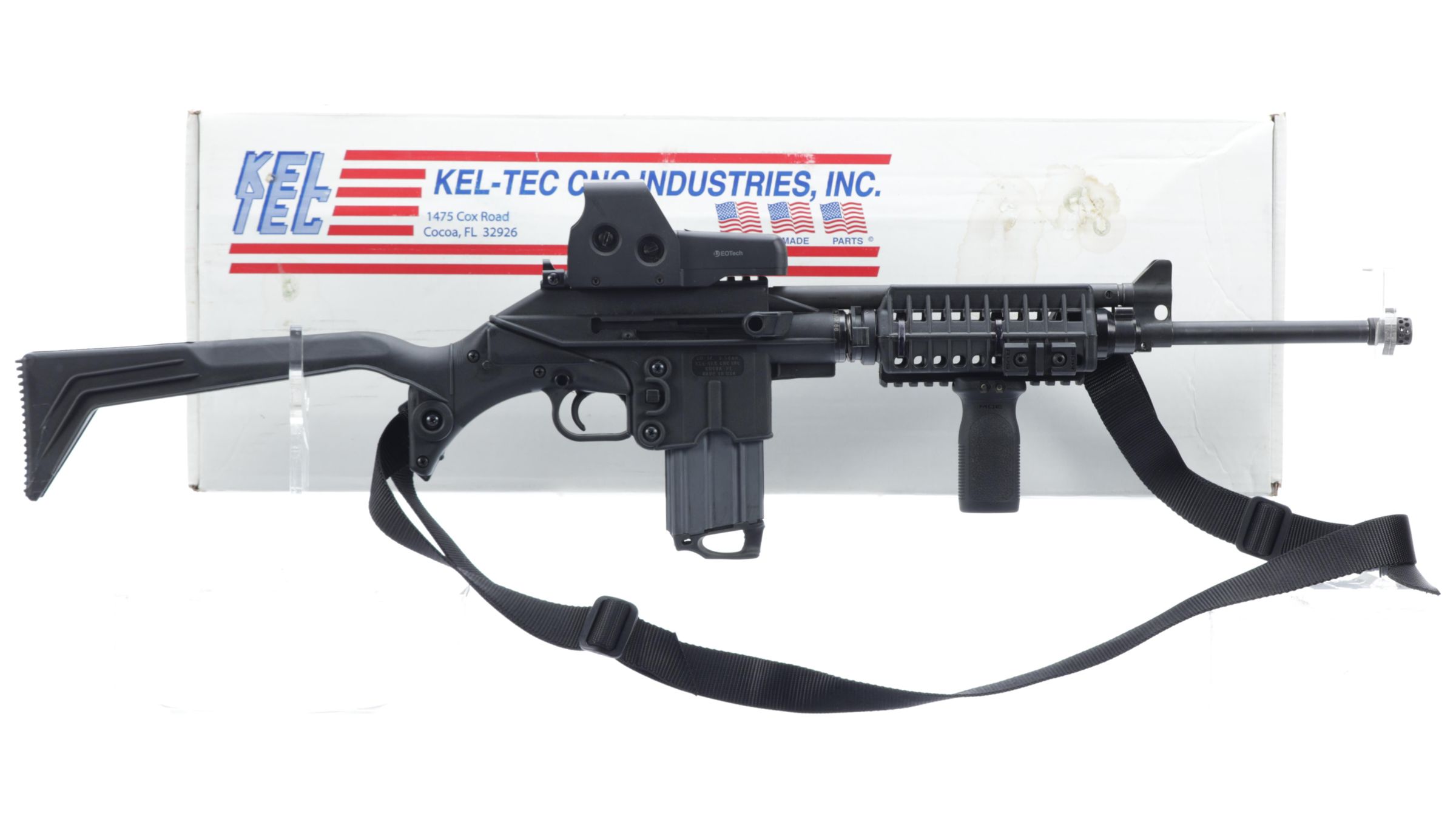 Kel-Tec Model SU-16 Rifle with EOTech Sight and Box | Rock Island Auction
