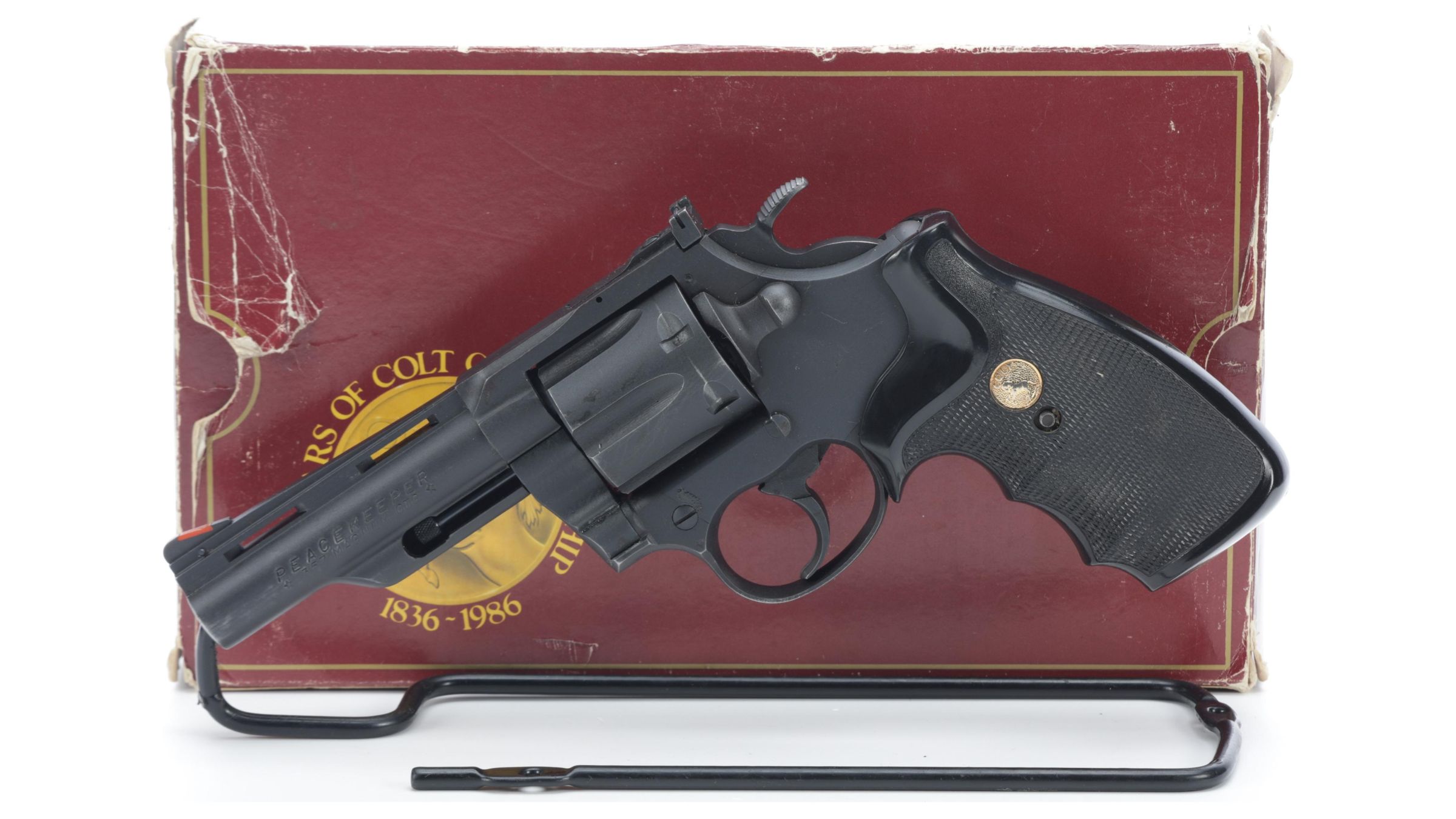 Scarce Colt Peacekeeper Double Action Revolver with Box | Rock Island ...