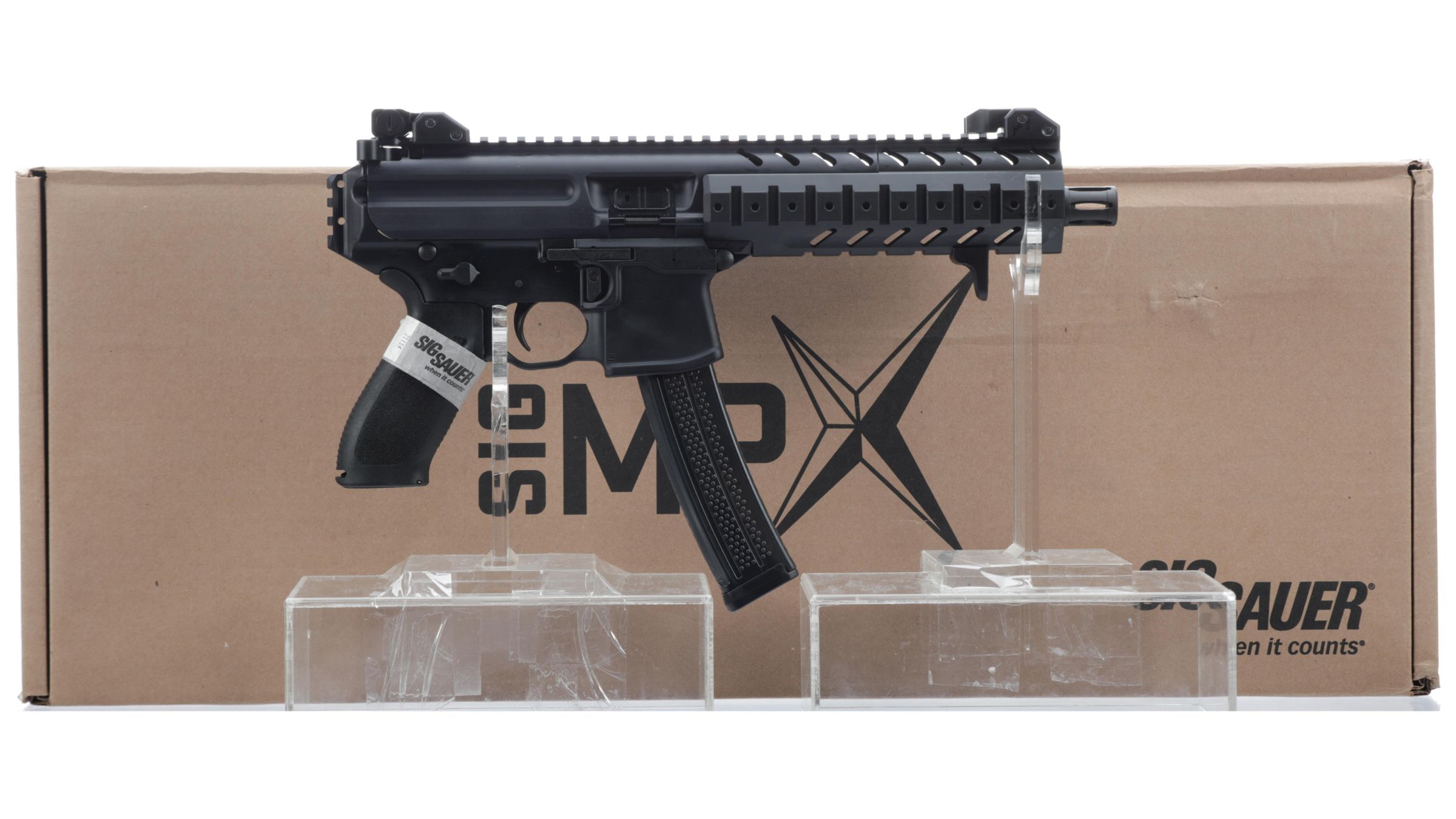 Sig Sauer Mpx Semi Automatic Pistol With Box Rock Island Auction